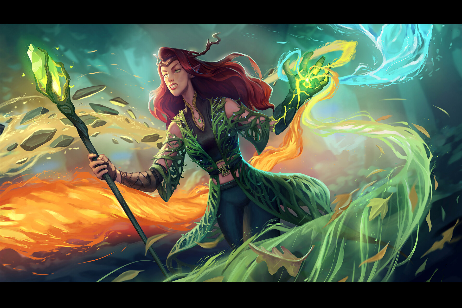 ArtStation - Critical Role Fanart - Keyleth