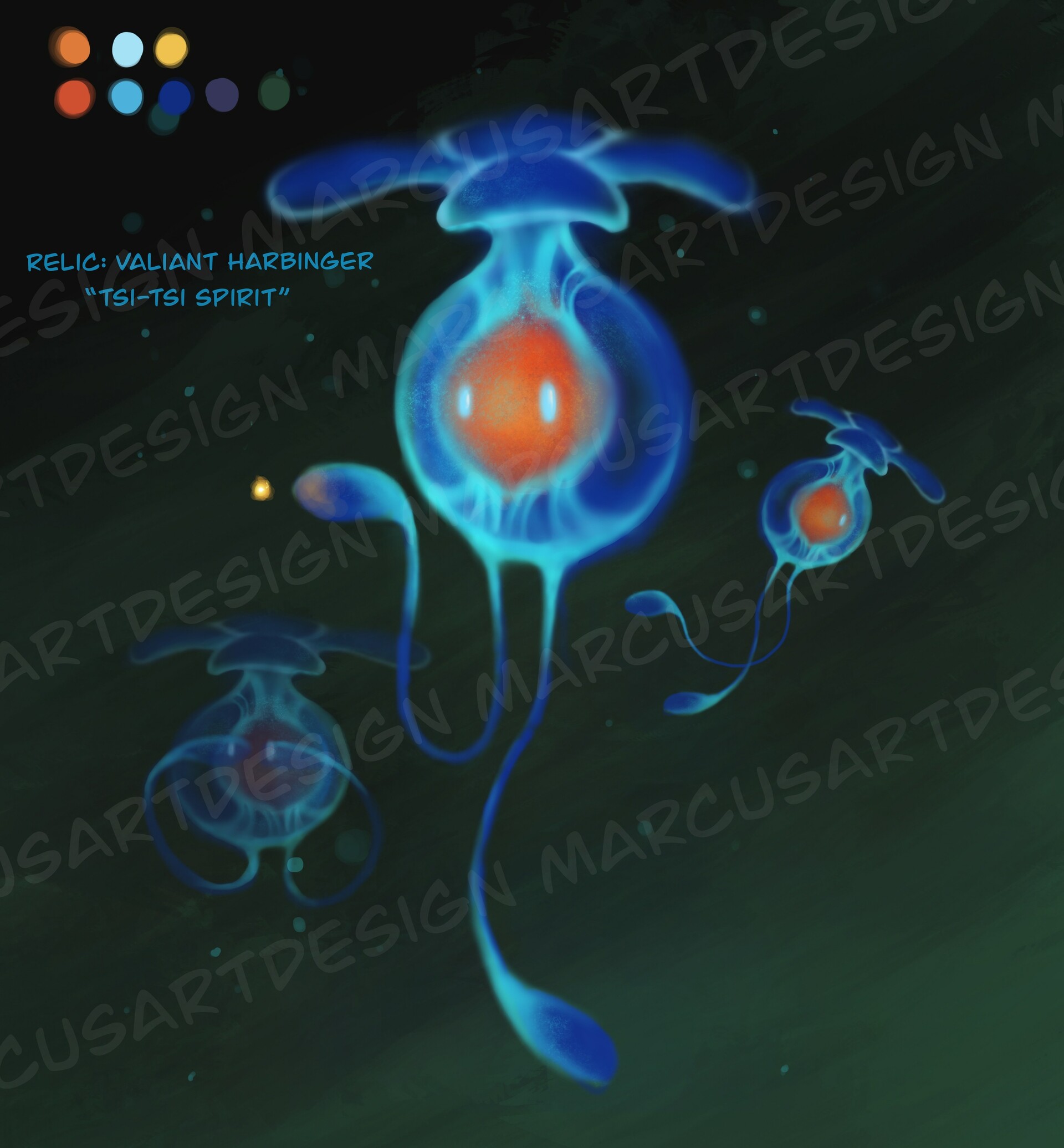 ArtStation - Tsi-tsi spirit.