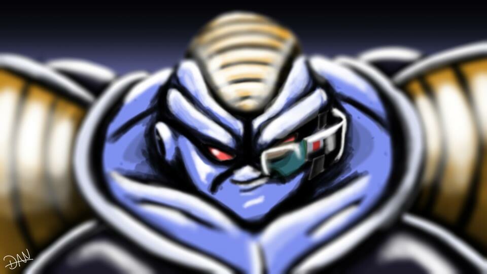 ArtStation - FAN-ART: BURTER FROM DRAGONBALL