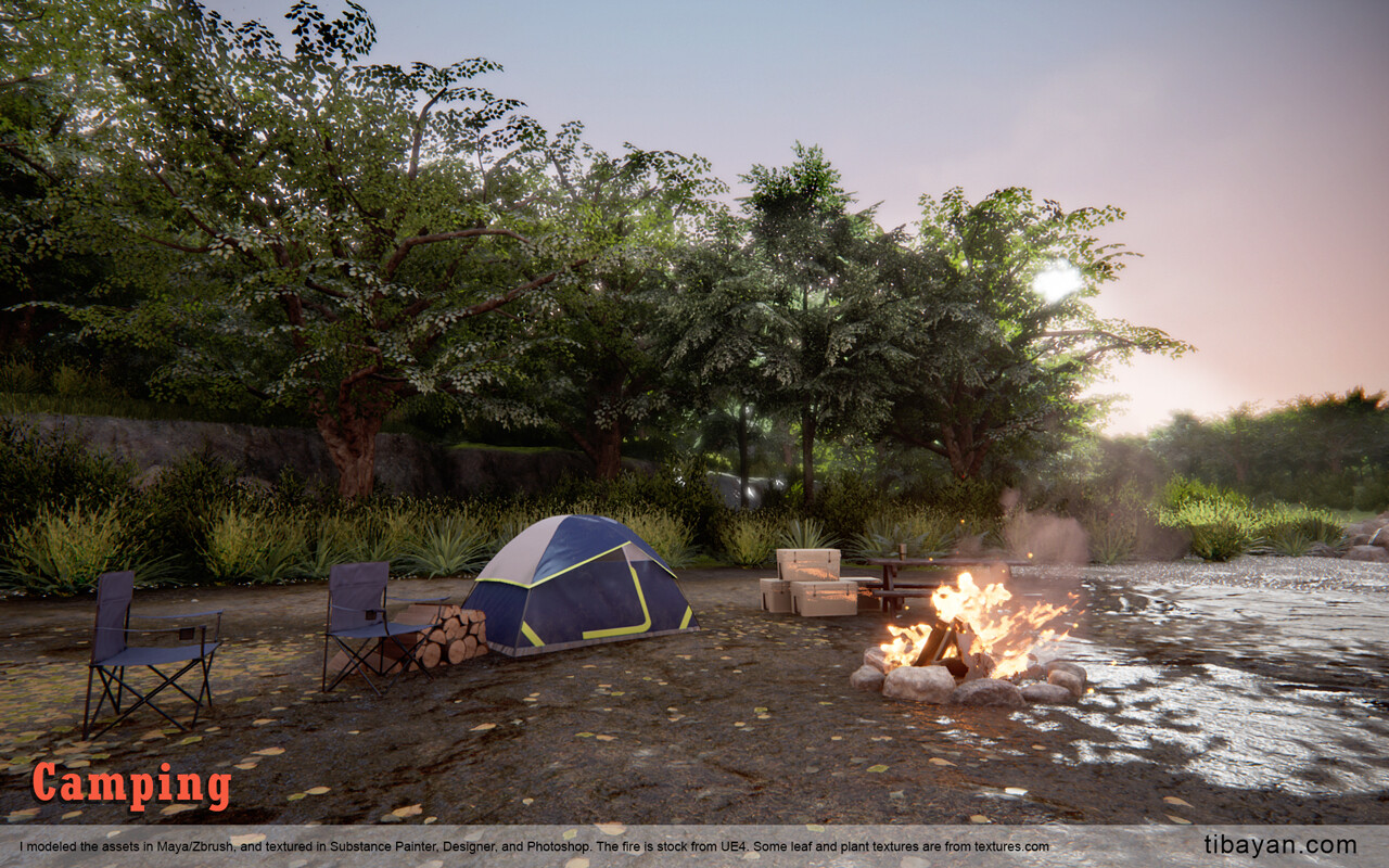 ArtStation - Campsite