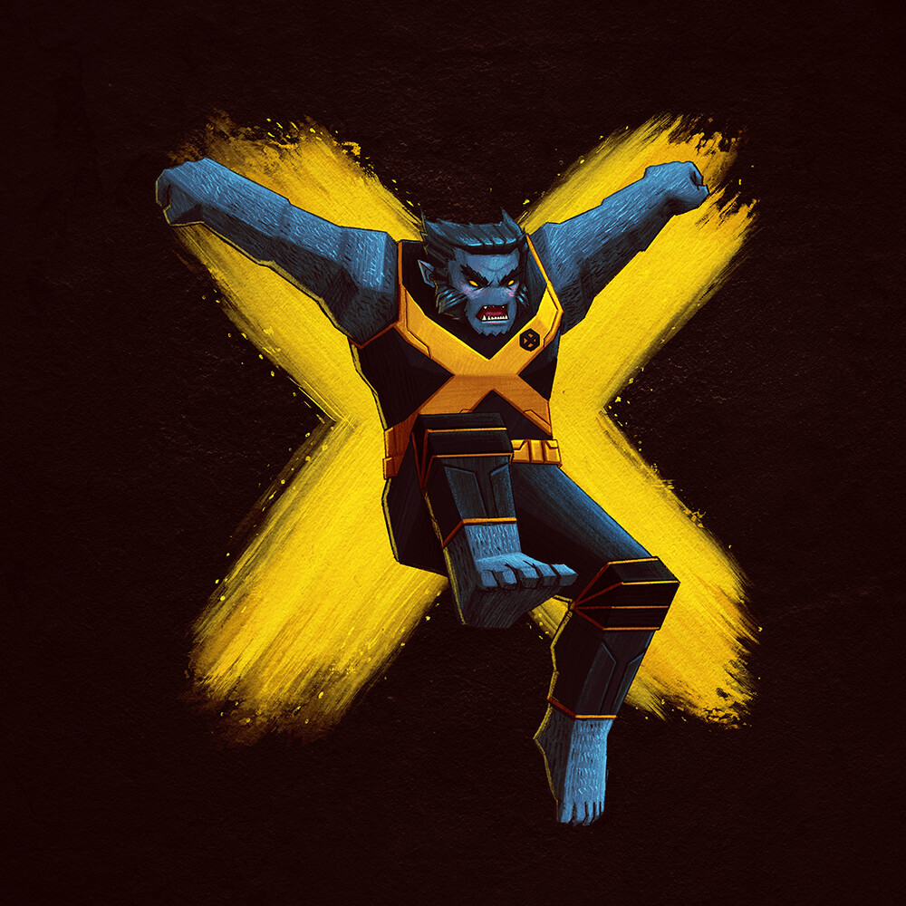 ArtStation - Beast X-men
