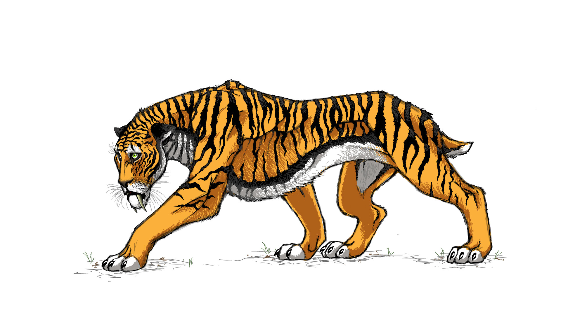 ArtStation - Tiger devolution