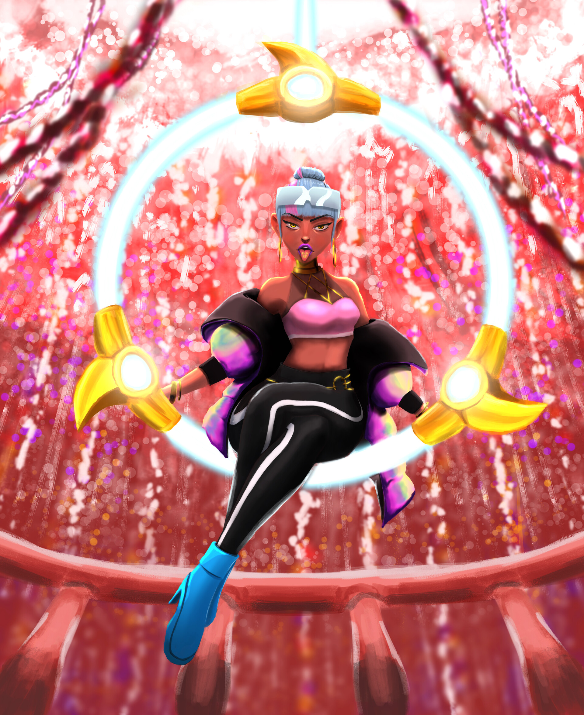 Miqdam ul ghani - TRUE DAMAGE "Qiyana" (fan art)