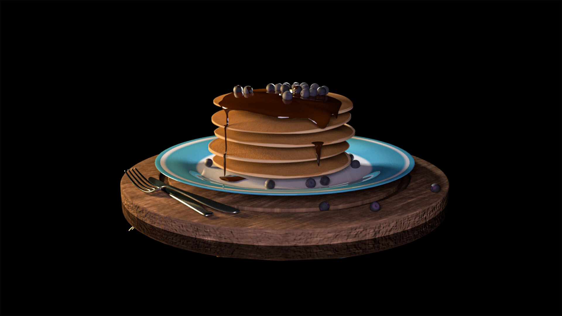 ArtStation - Pancakes- 3D