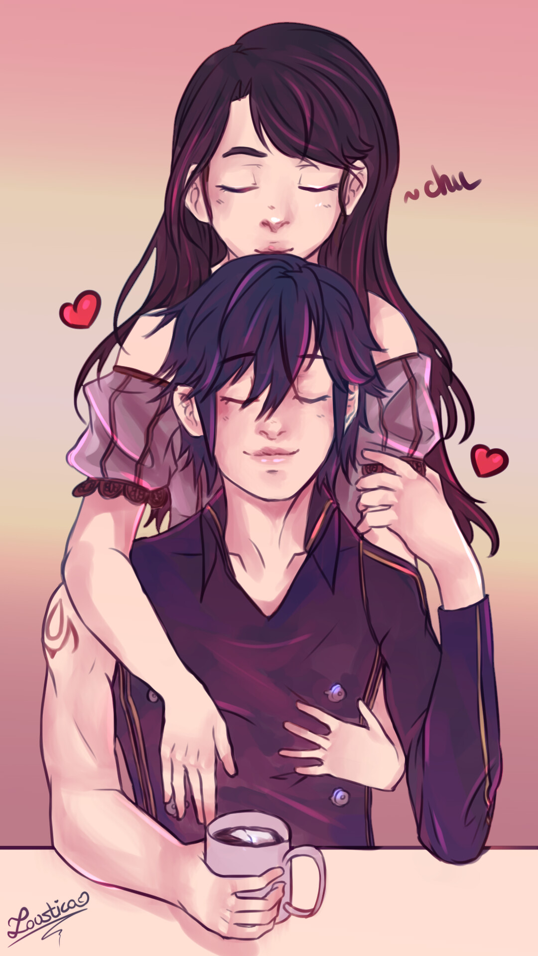 ArtStation - Chrobin morning Hug