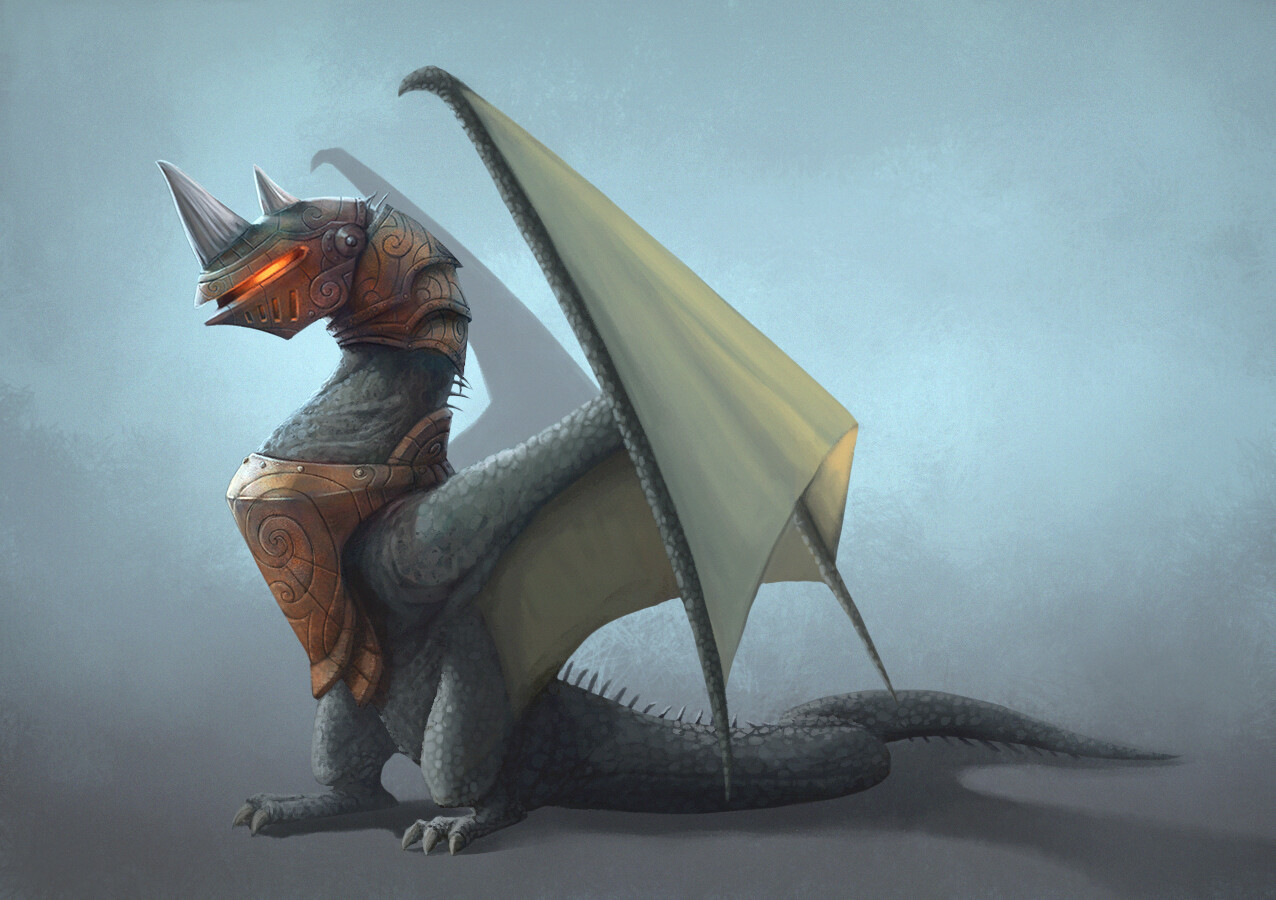 ArtStation - ARMOR DRAGON