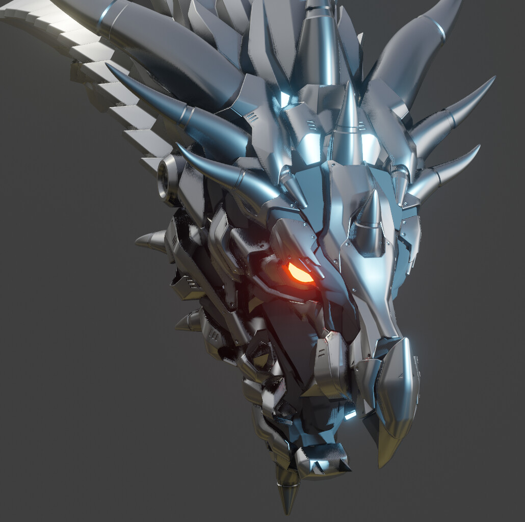 Shoji Takase - Hard surface dragon