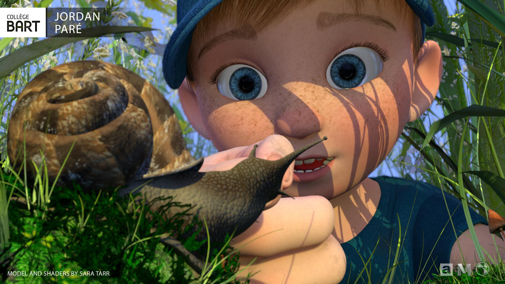 ArtStation - Boy and Snail (TDU)