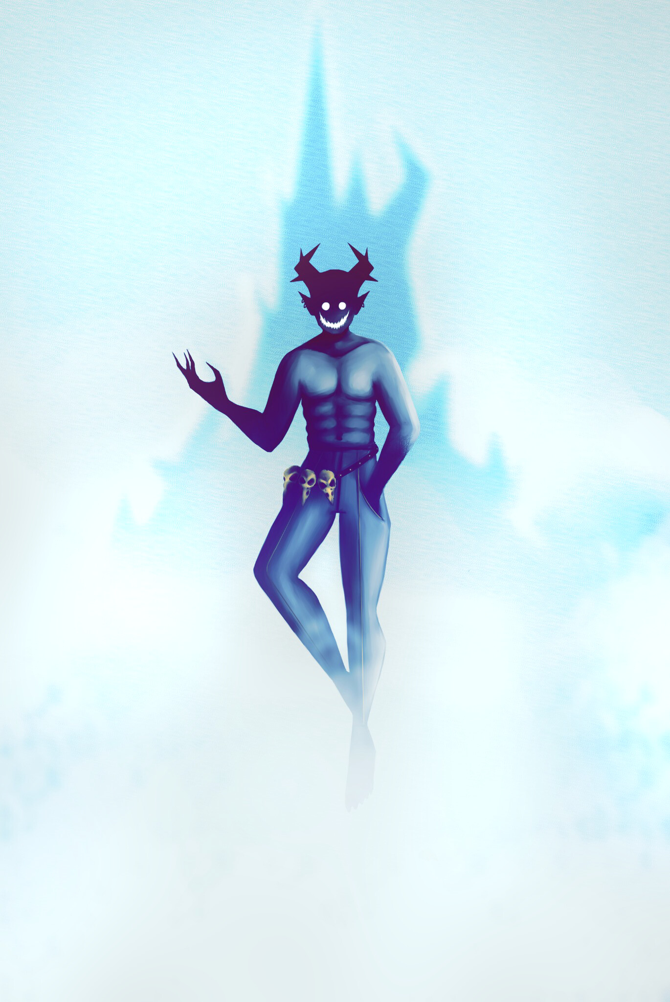 ArtStation - Winter demon