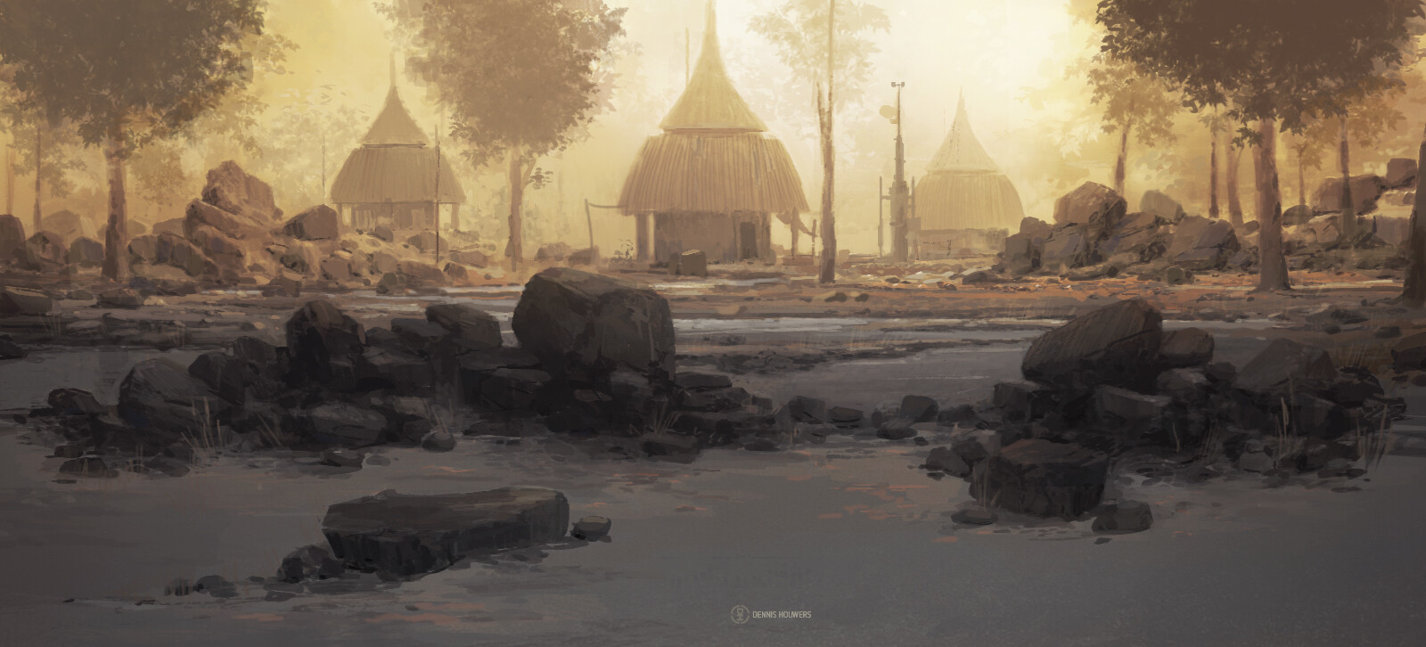 ArtStation - Mandalorian Village