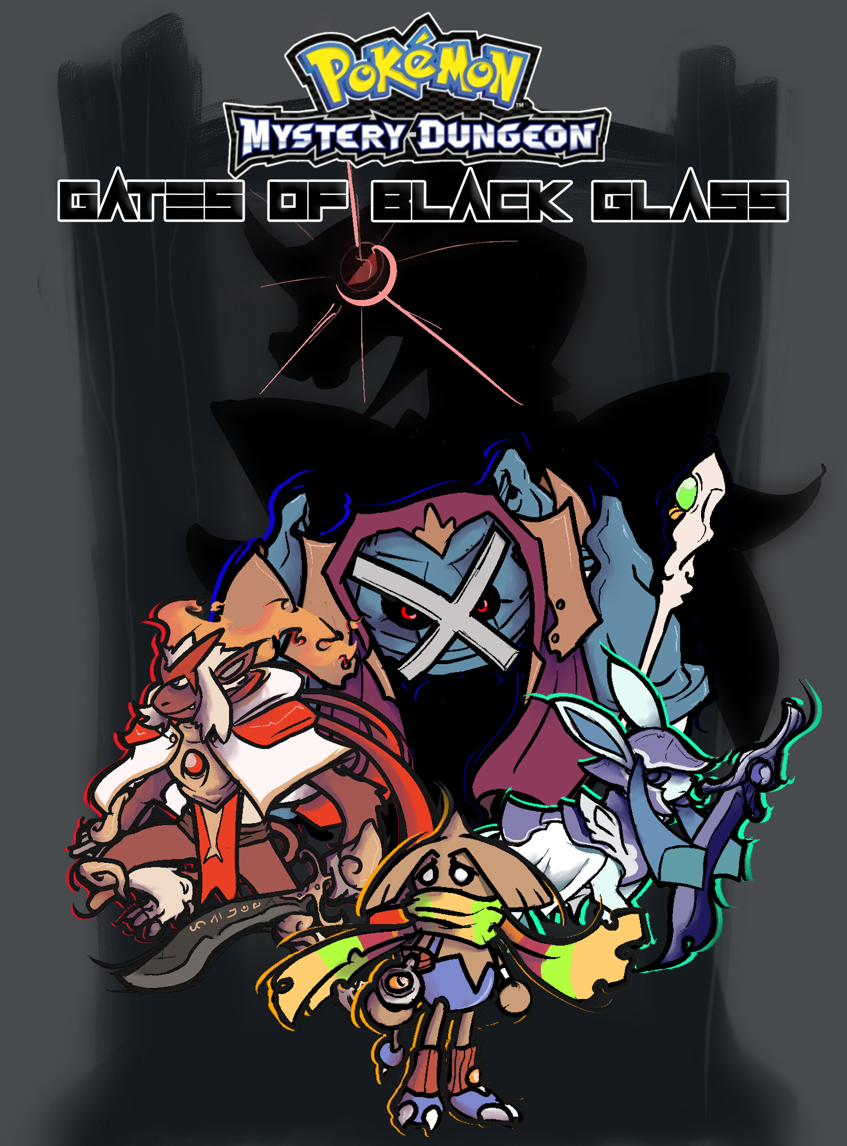 ArtStation - Pokemon Mystery Dungeon: Gates of Black Glass Dungeons and ...