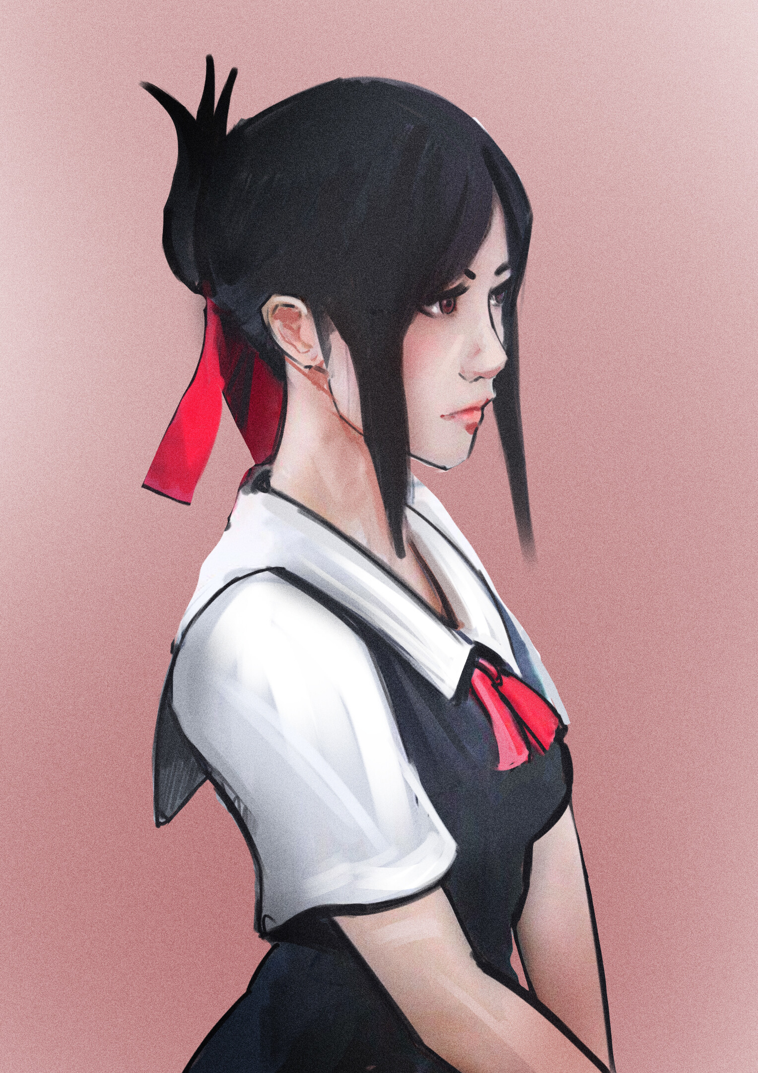 ArtStation - Kaguya Sama Fan art