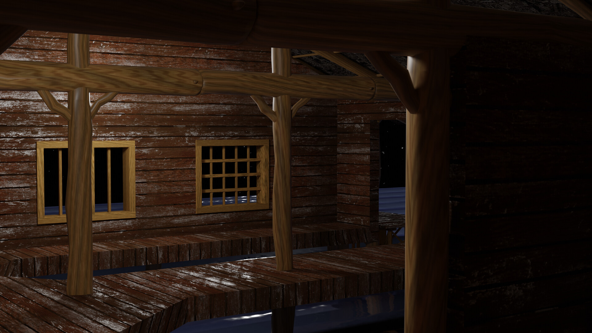 Phillip Foley - Boathouse and La Grange (meeting hall)