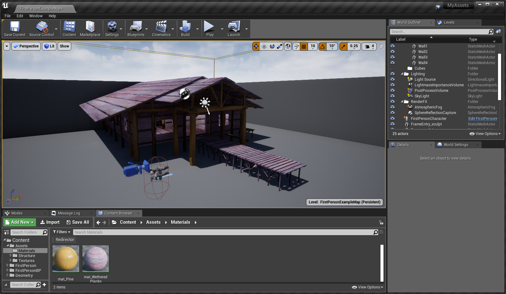 Phillip Foley - Boathouse and La Grange (meeting hall)