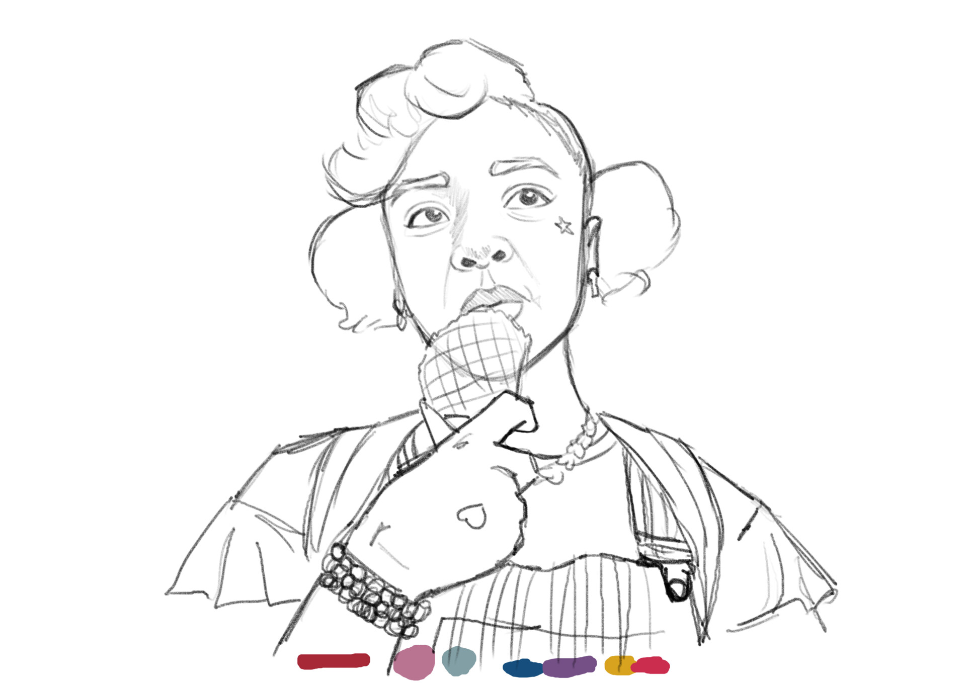 erica coloring pages