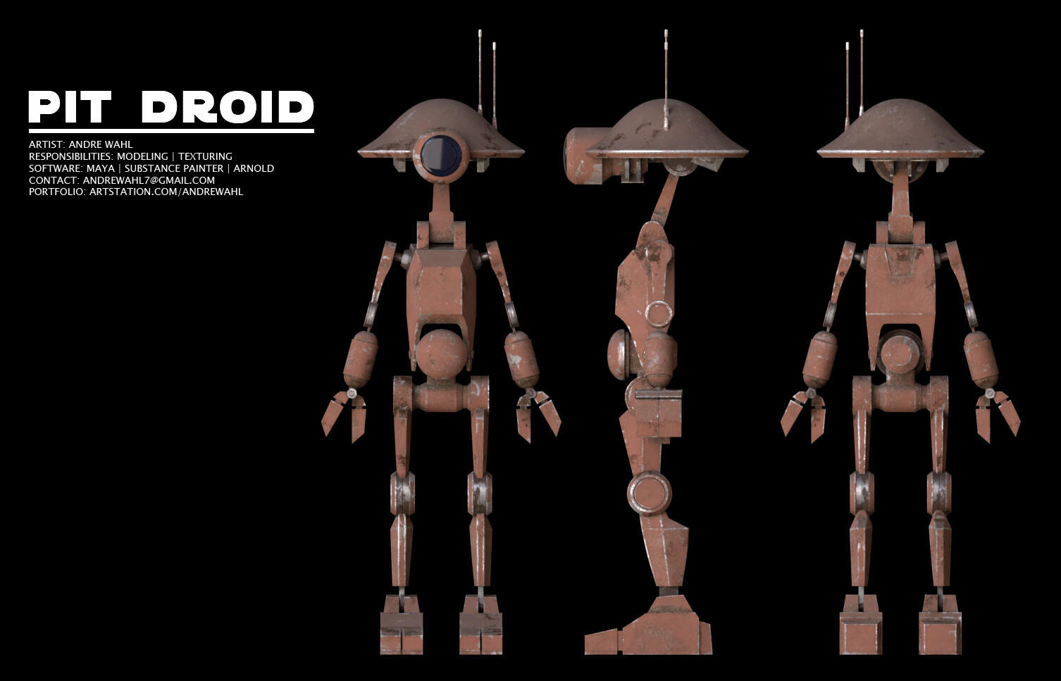Andre Wahl - Pit Droid