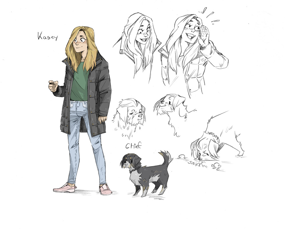 ArtStation - Chief the News Pup Designs