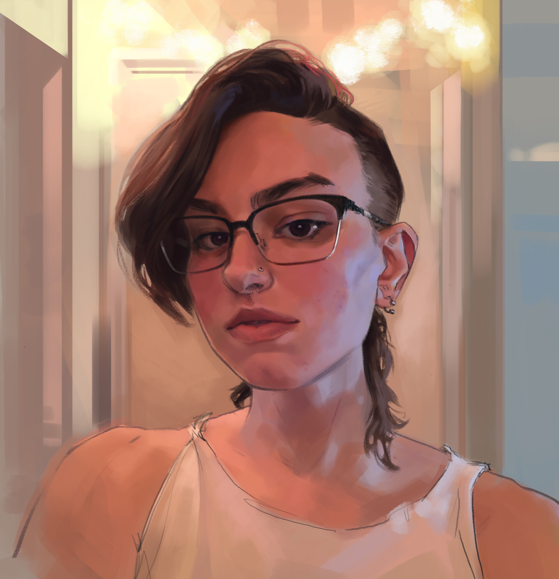 ArtStation - Self Portrait 2019