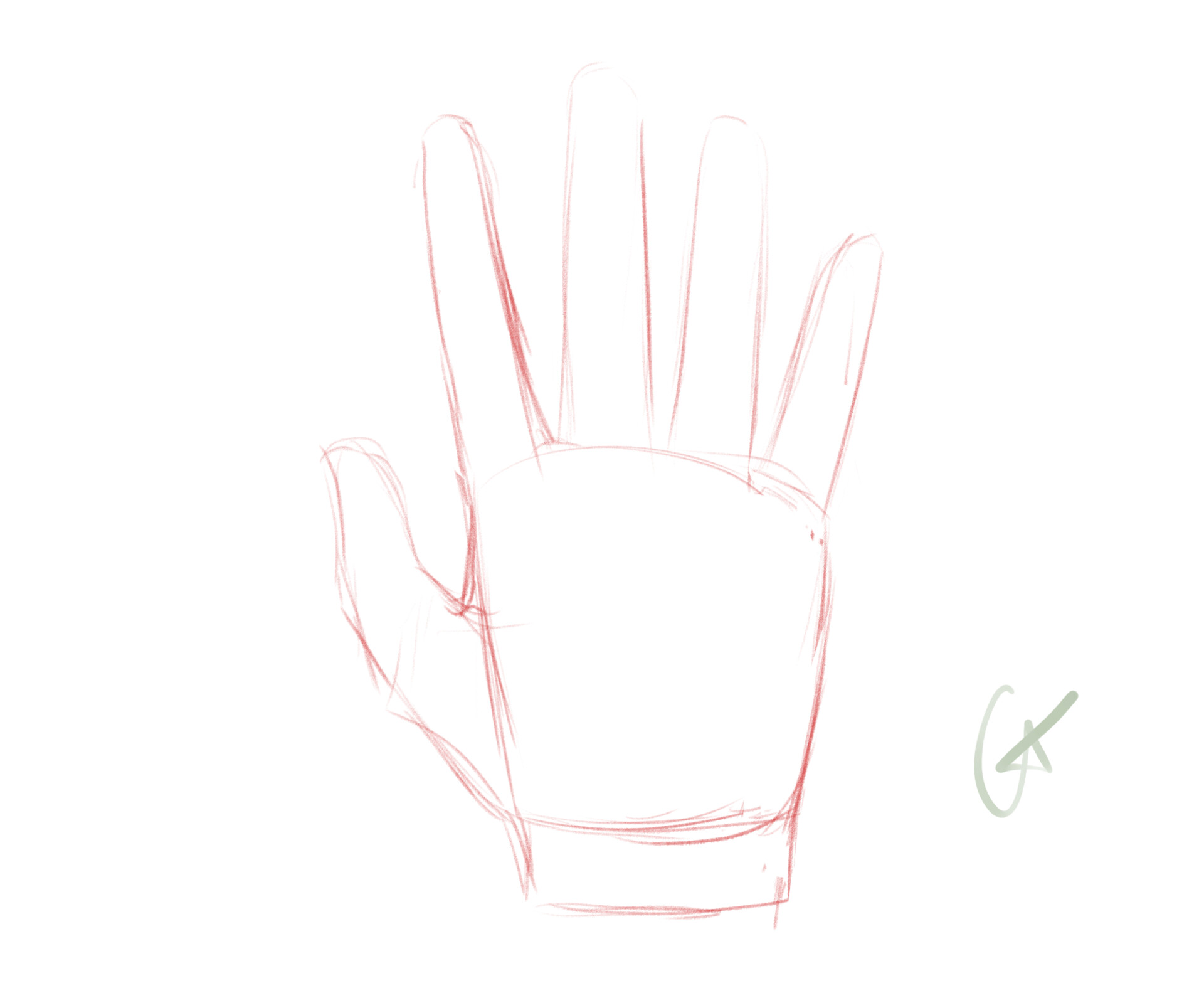 ArtStation - Simple hand Animation (Practice)