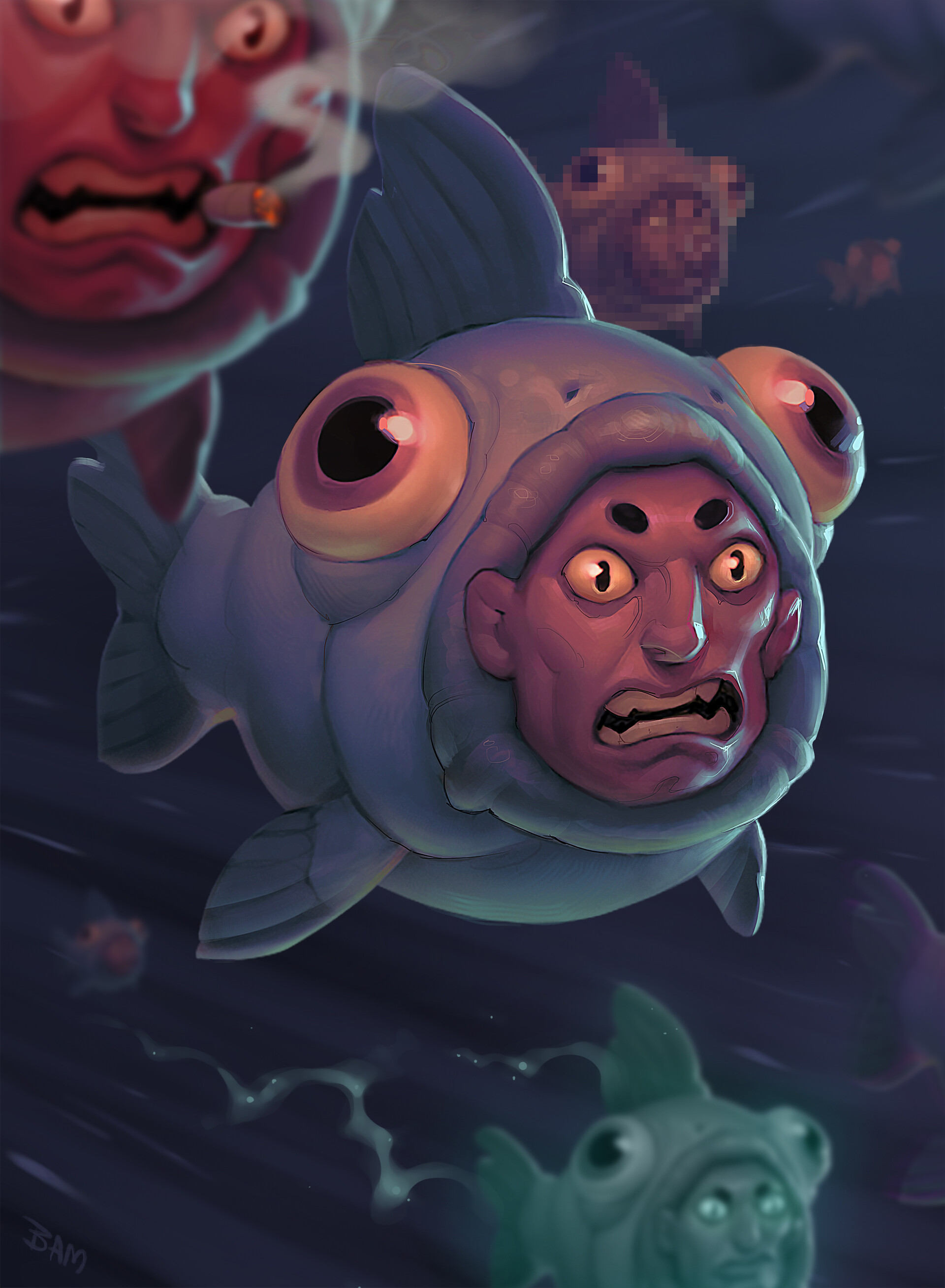 ArtStation - fish & gif