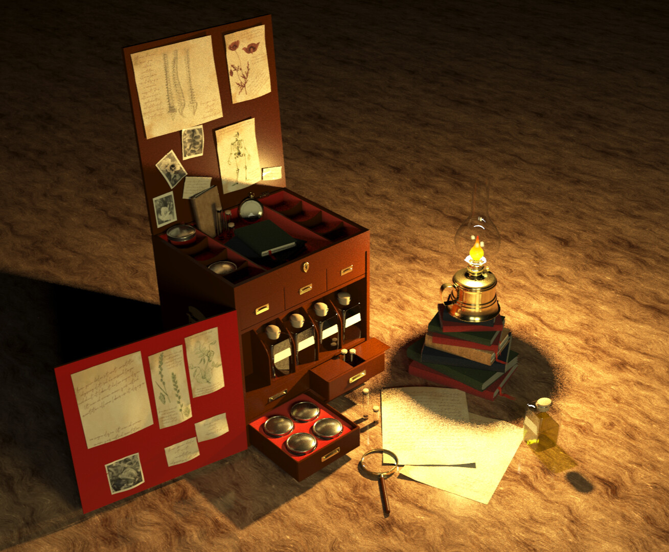 ArtStation - Un projet par jour : " La boîte"