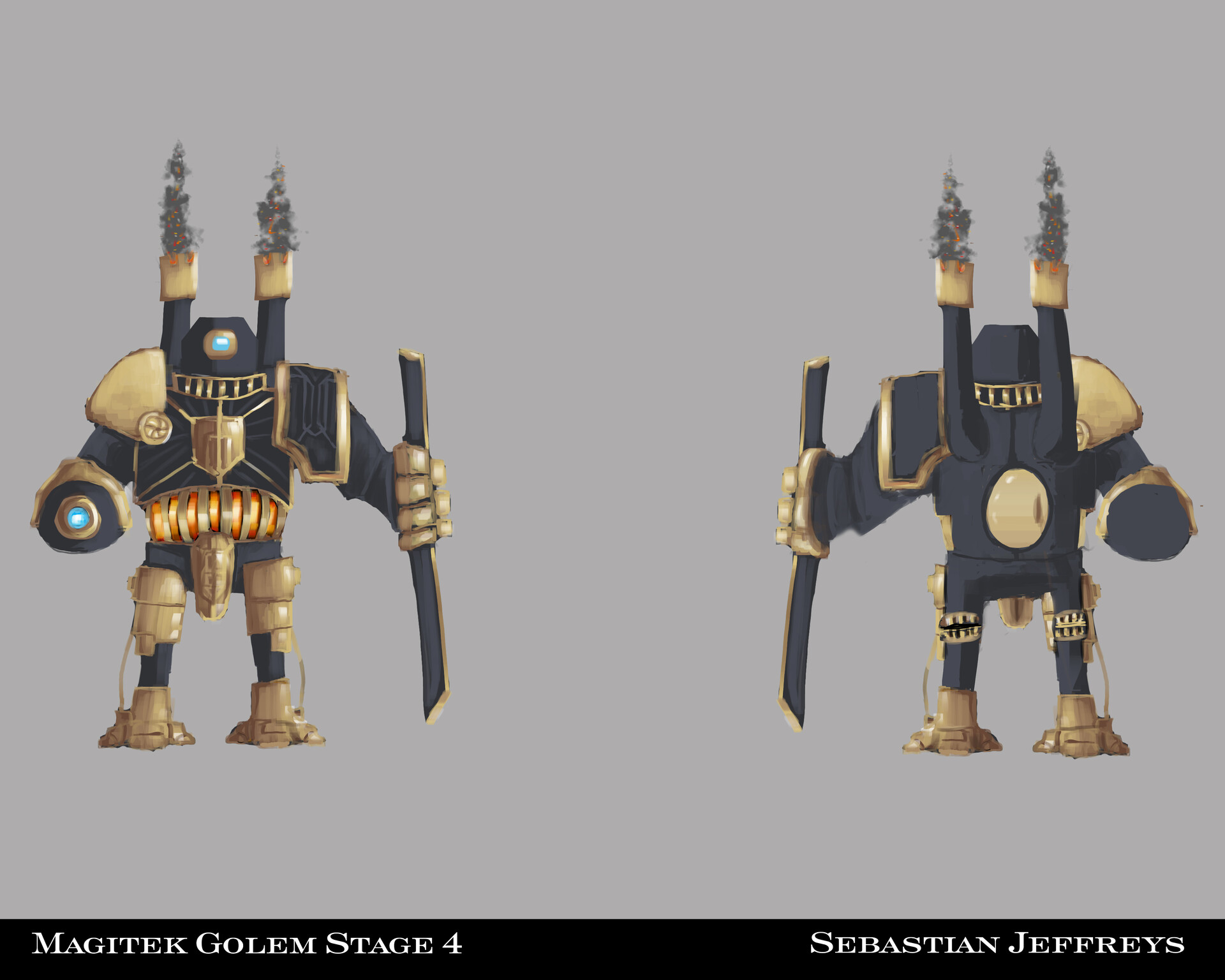 Sebastian Jeffreys - Magitek Golem