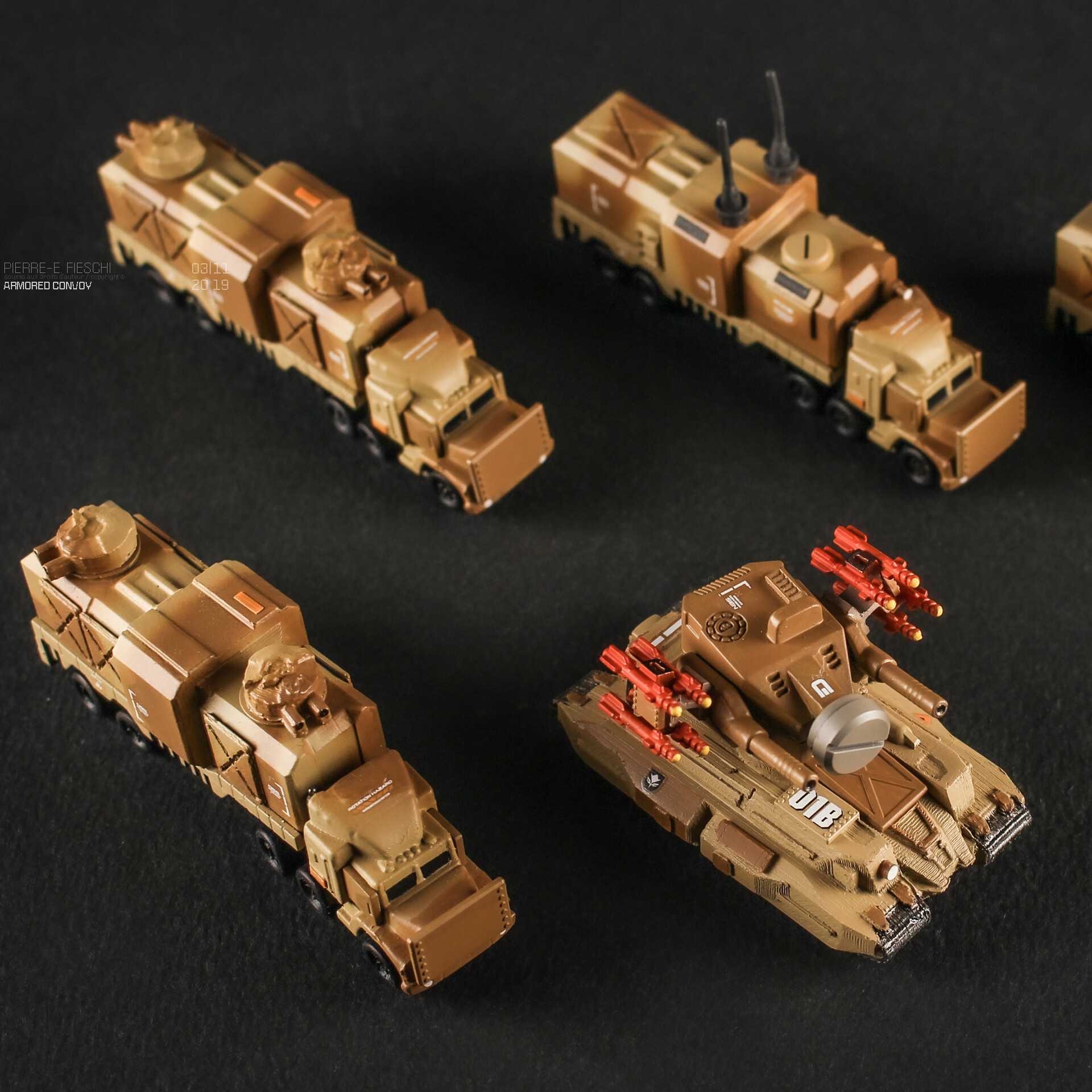 Pierre-E. FIESCHI - Armored Convoy