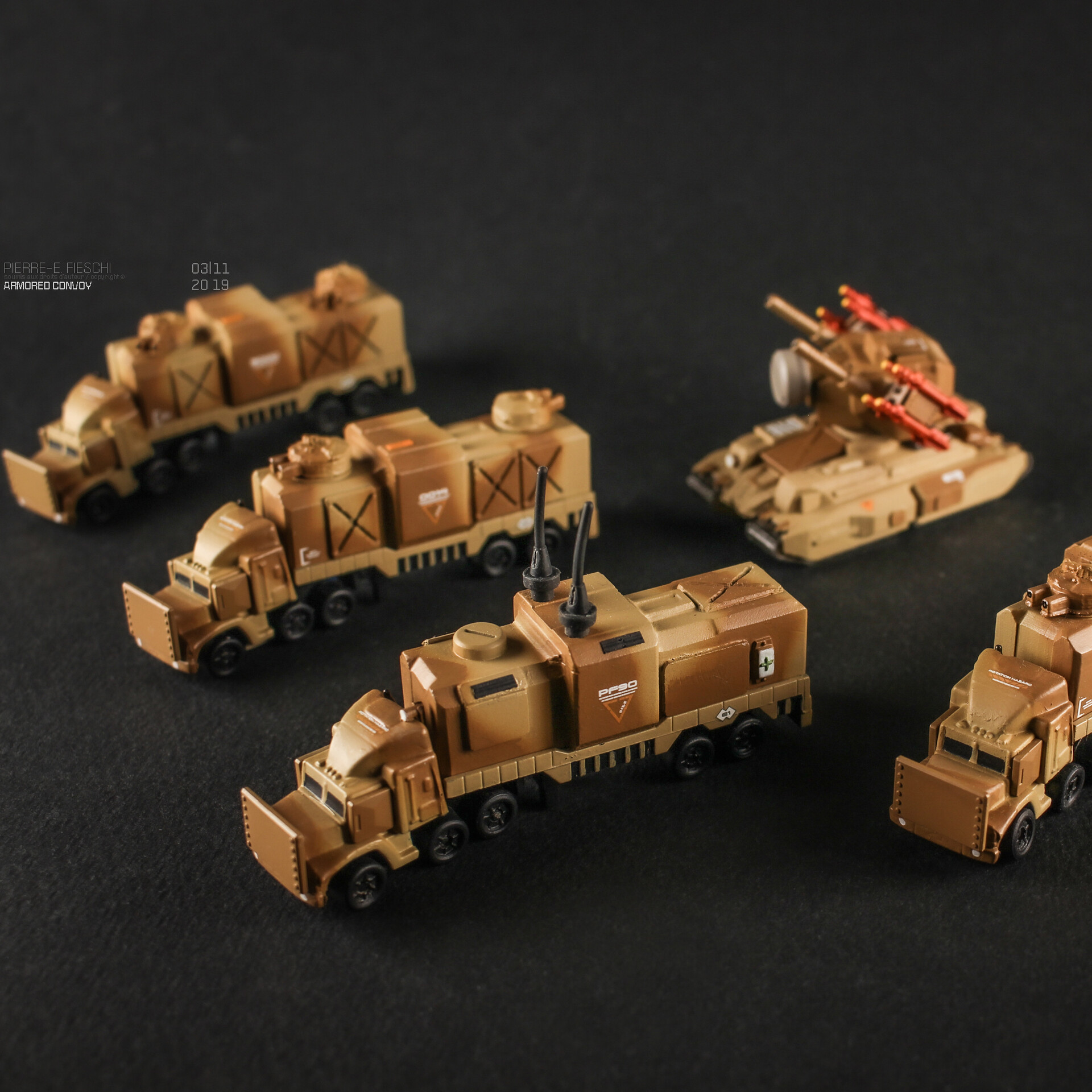 Pierre-E. FIESCHI - Armored Convoy