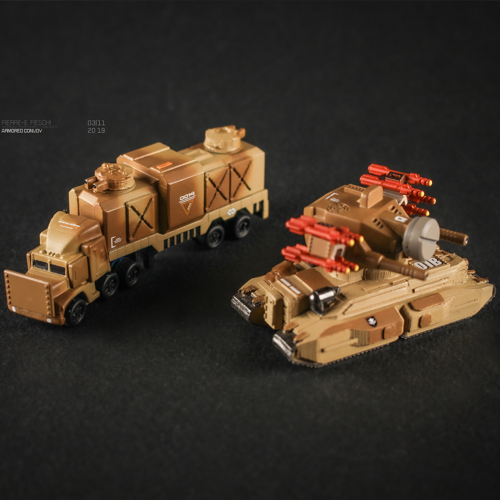 Pierre-E. FIESCHI - Armored Convoy