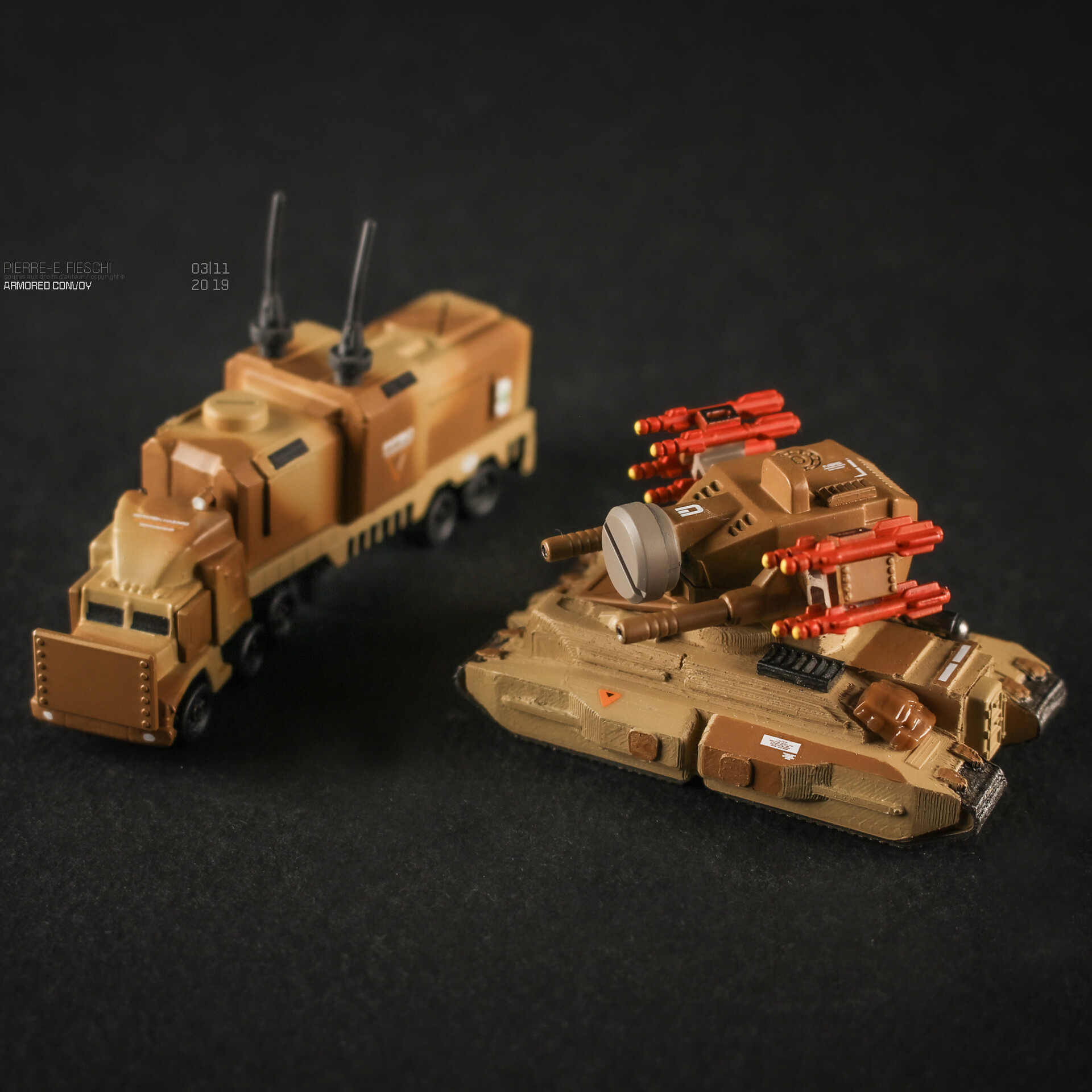 Pierre-E. FIESCHI - Armored Convoy