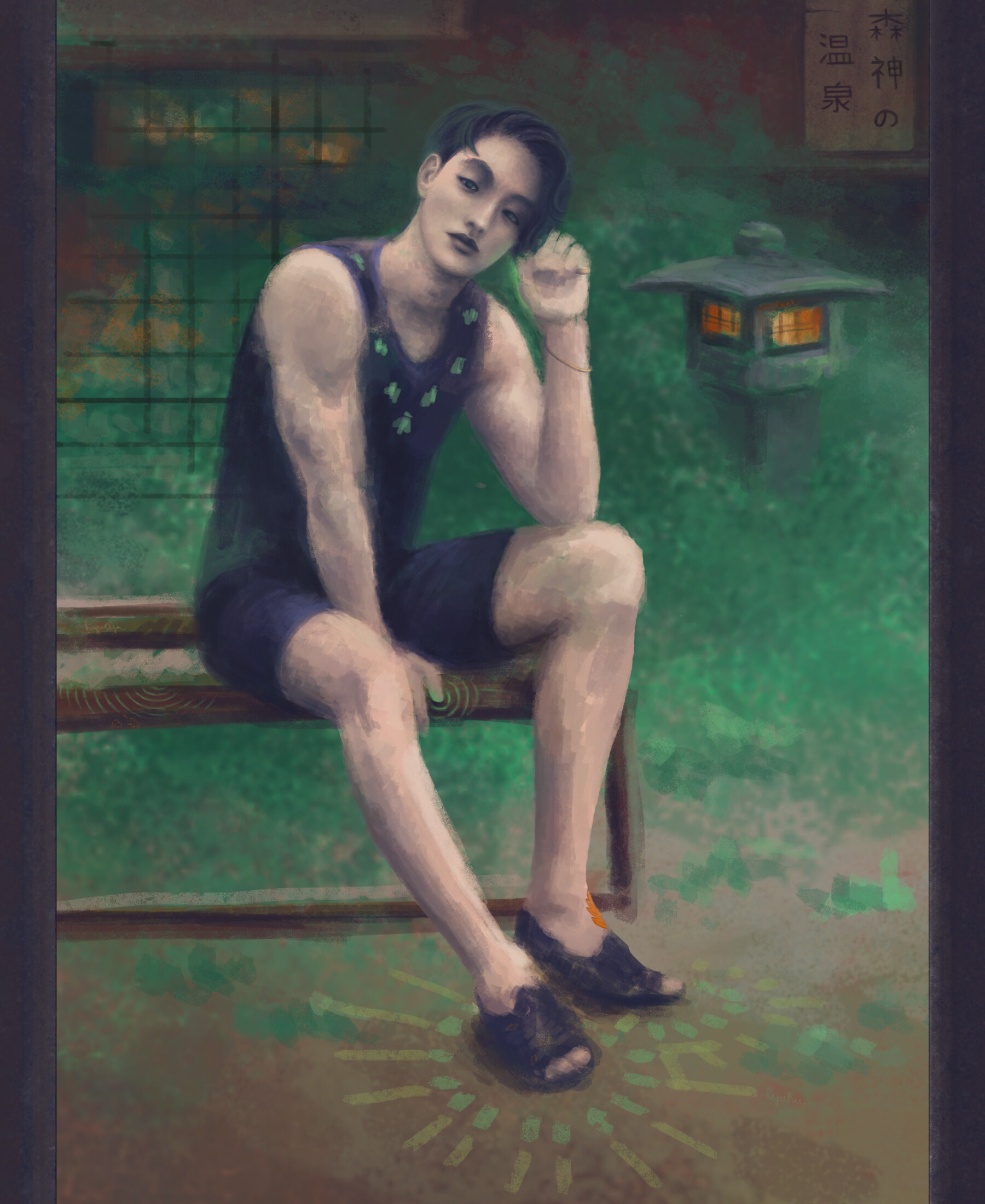 ArtStation - MoriKami No Onsen