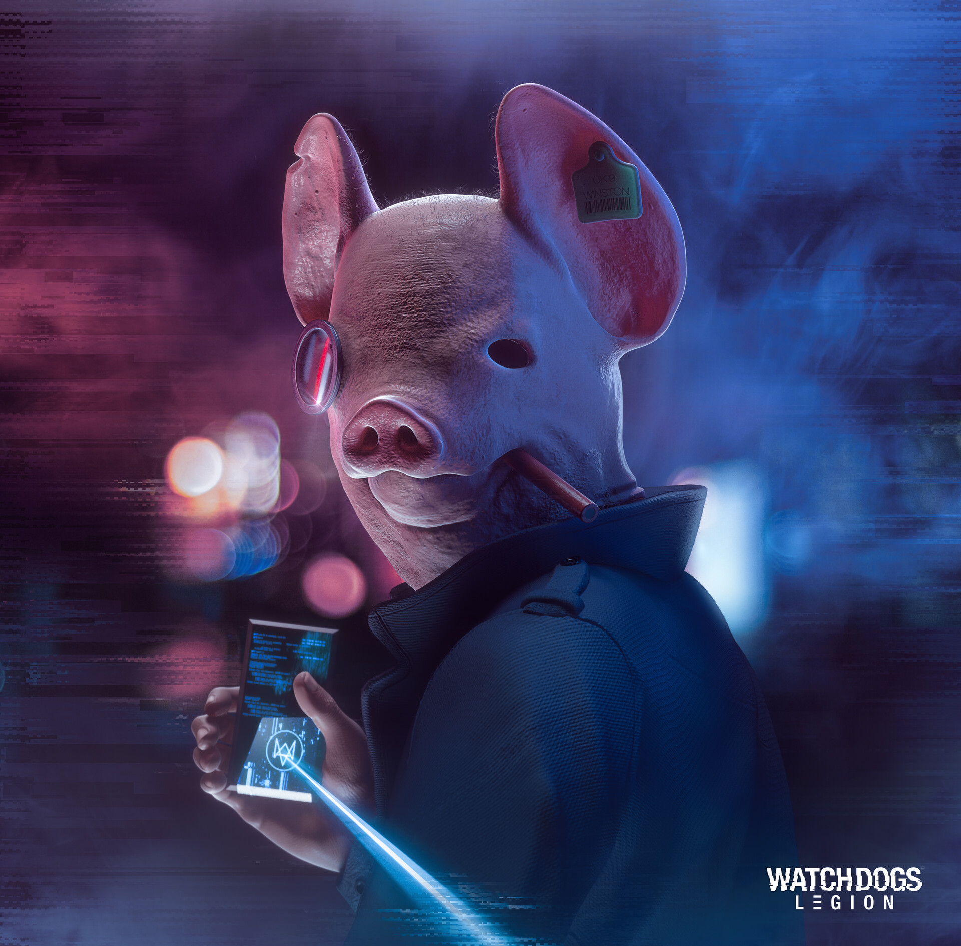 ArtStation - Watchdogs Legion Portrait - Tribute / #fanart