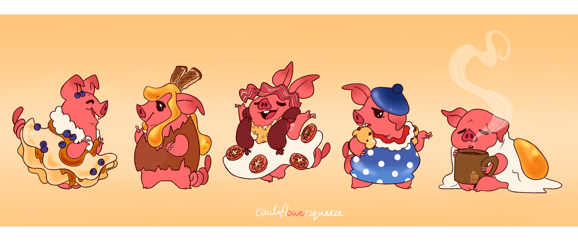 ArtStation - Breakfast pigs