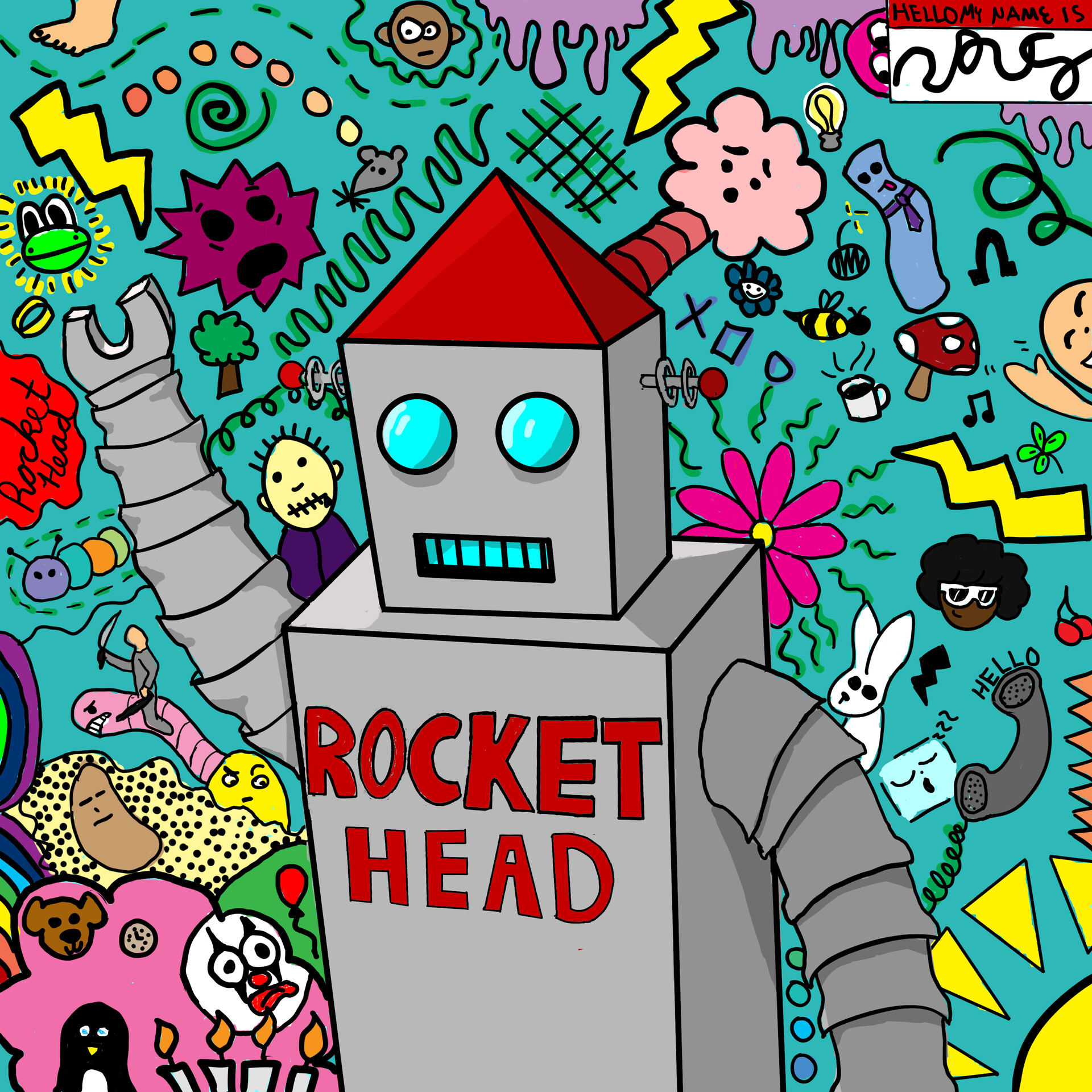 ArtStation - Rocket Head Album Art