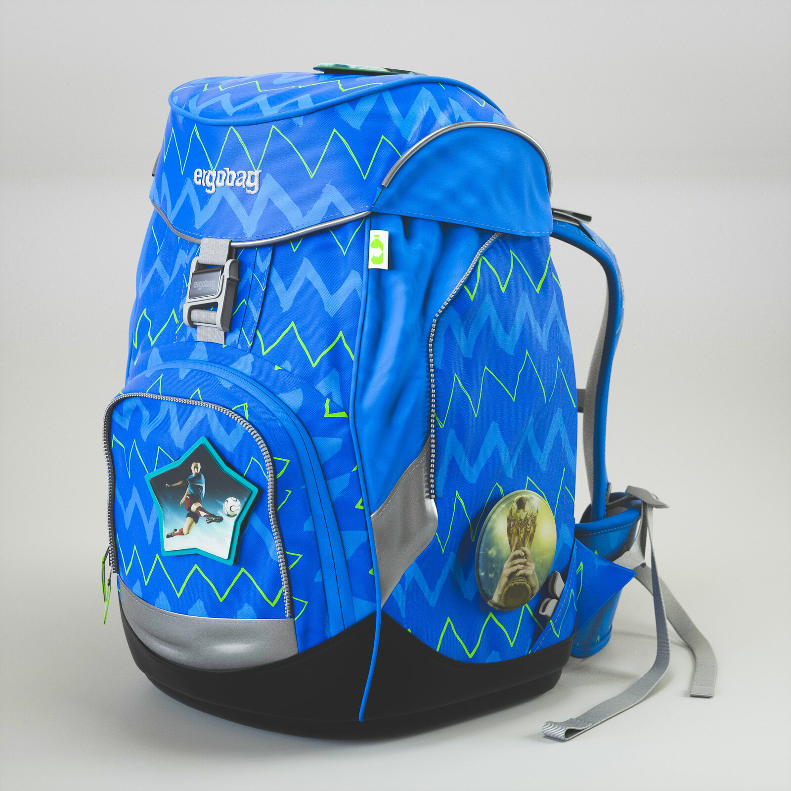 Jack Horrocks - Ergobag Backpack Product Visualisation