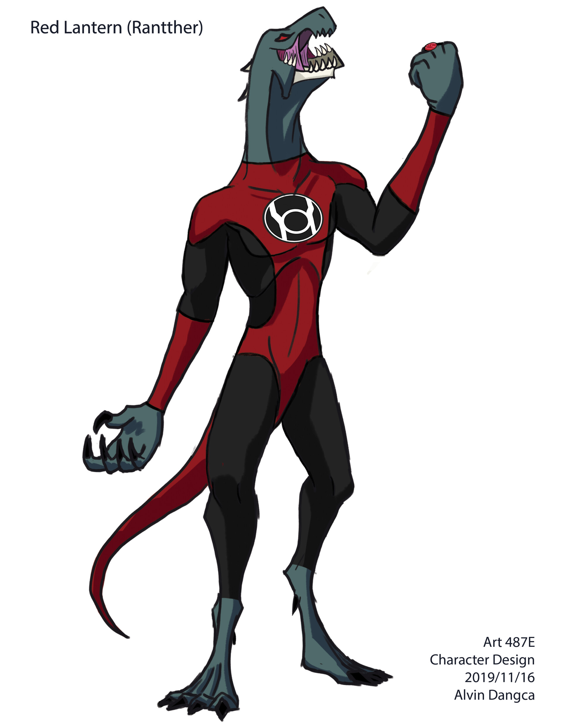 ArtStation - Red Lantern (Rantther)