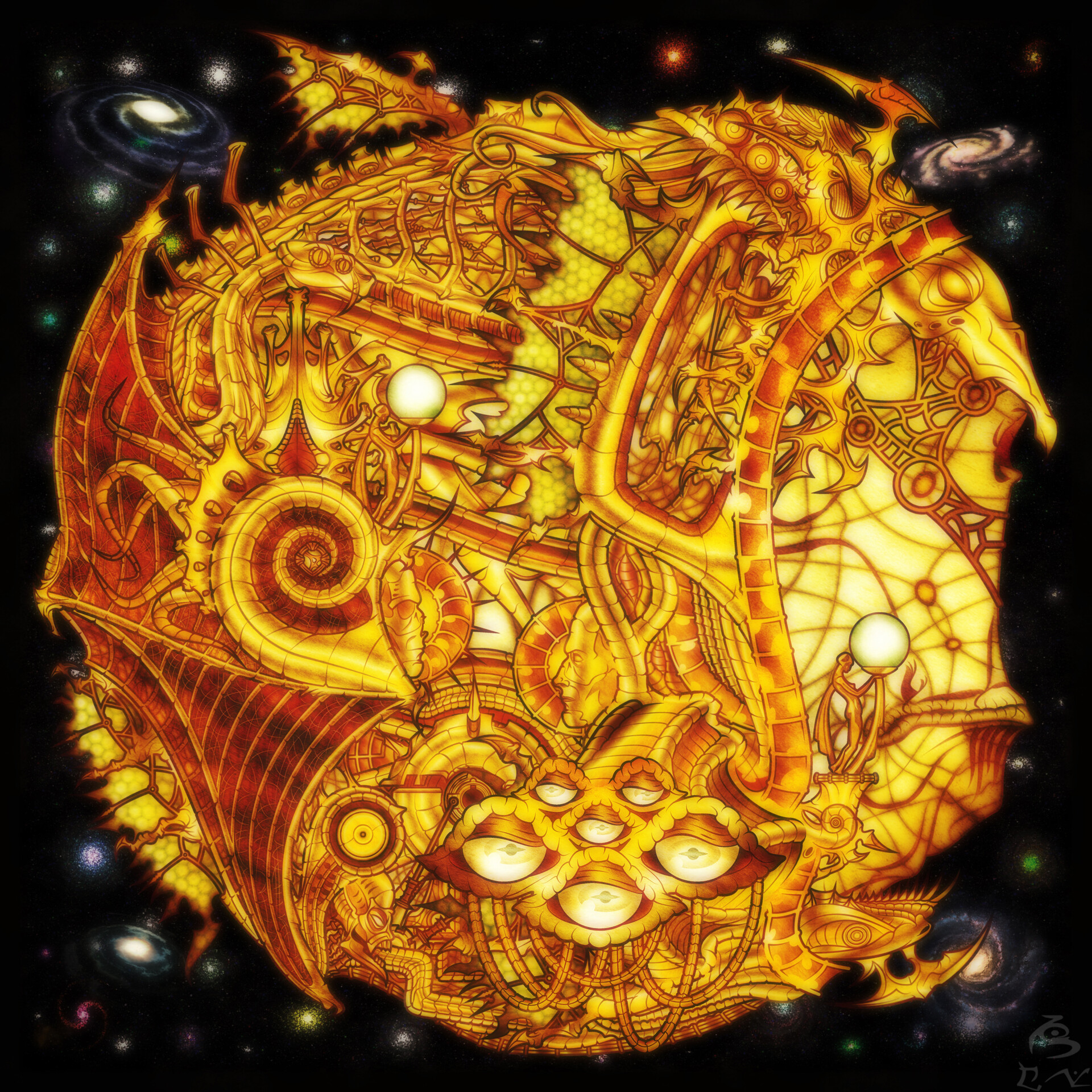 ArtStation - Bioorganic baroque. Vision #0: The World