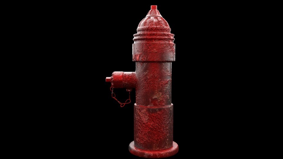 ArtStation - hydrant model and texture
