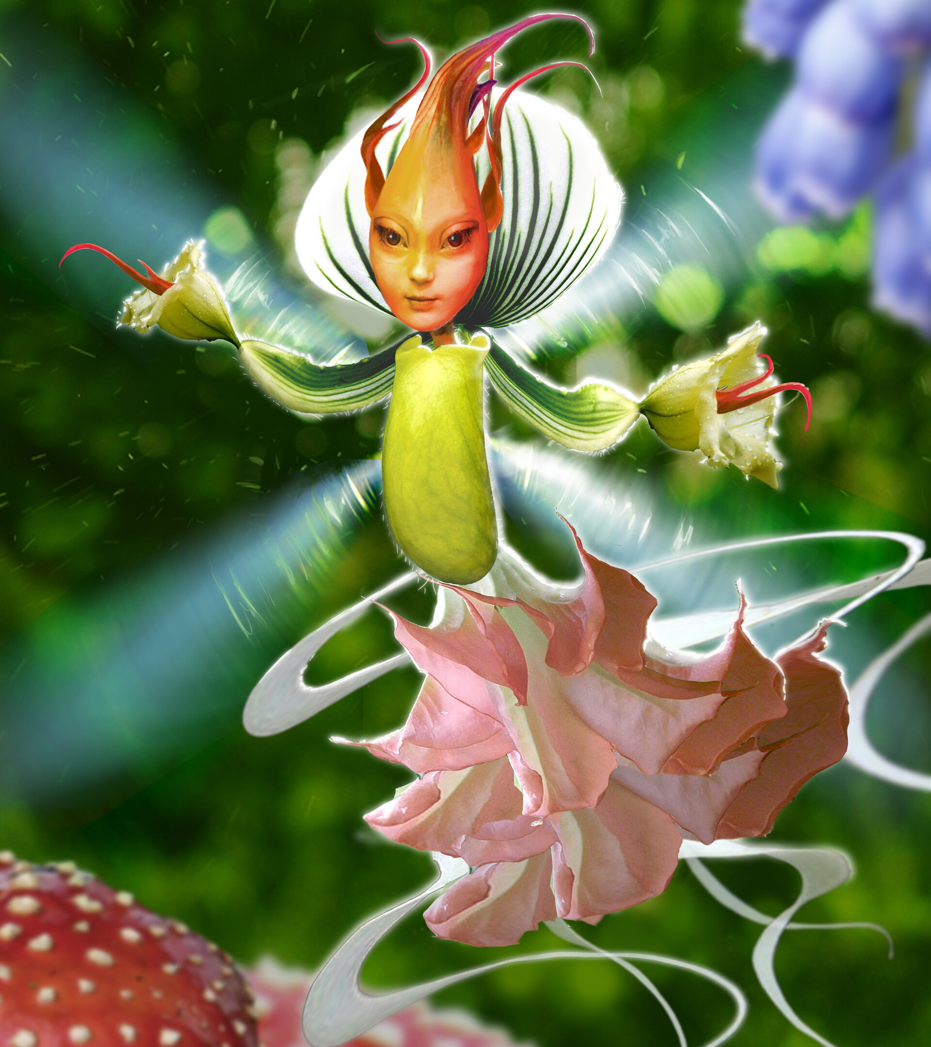 ArtStation - flower fiary