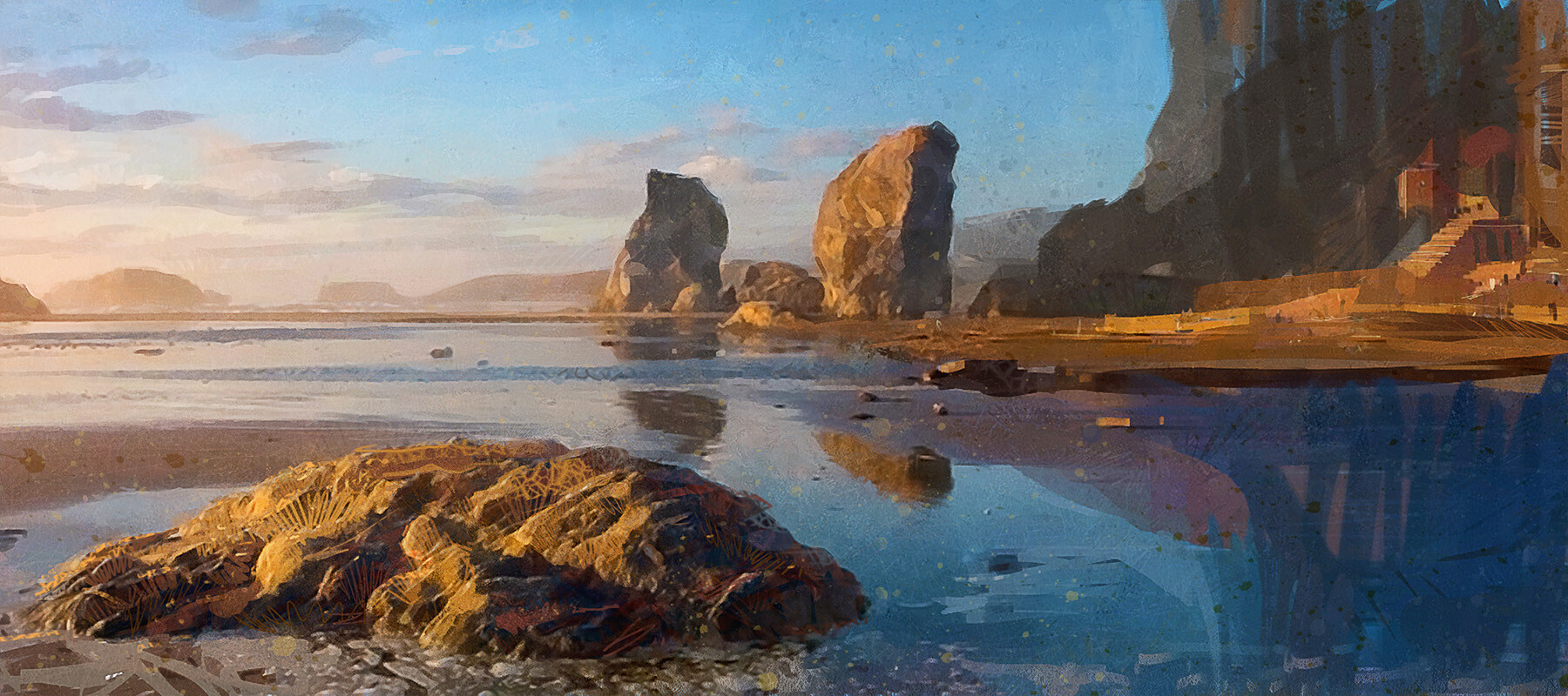 Sasha Beliaev - Endika's World Exploratory Sketches #1.