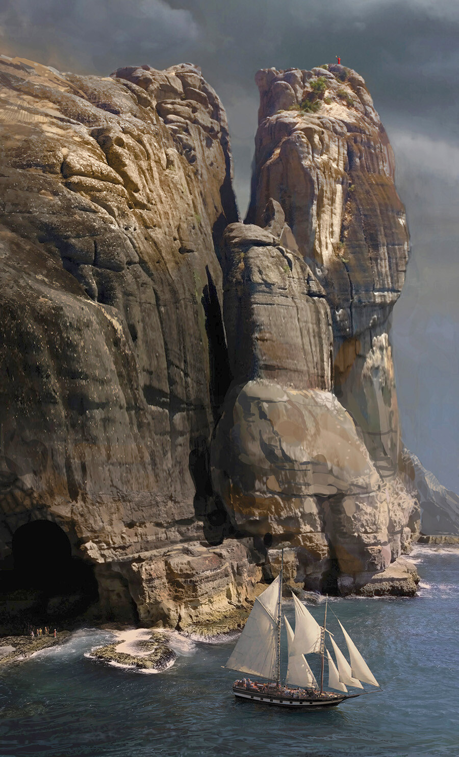 Sasha Beliaev - Endika's World Exploratory Sketches #1.