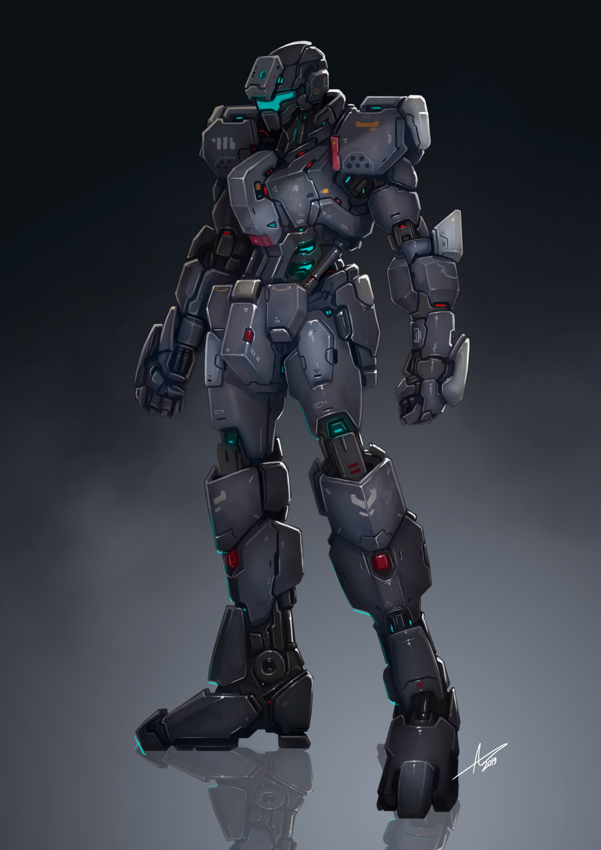 ArtStation - Mech Concept Commission I