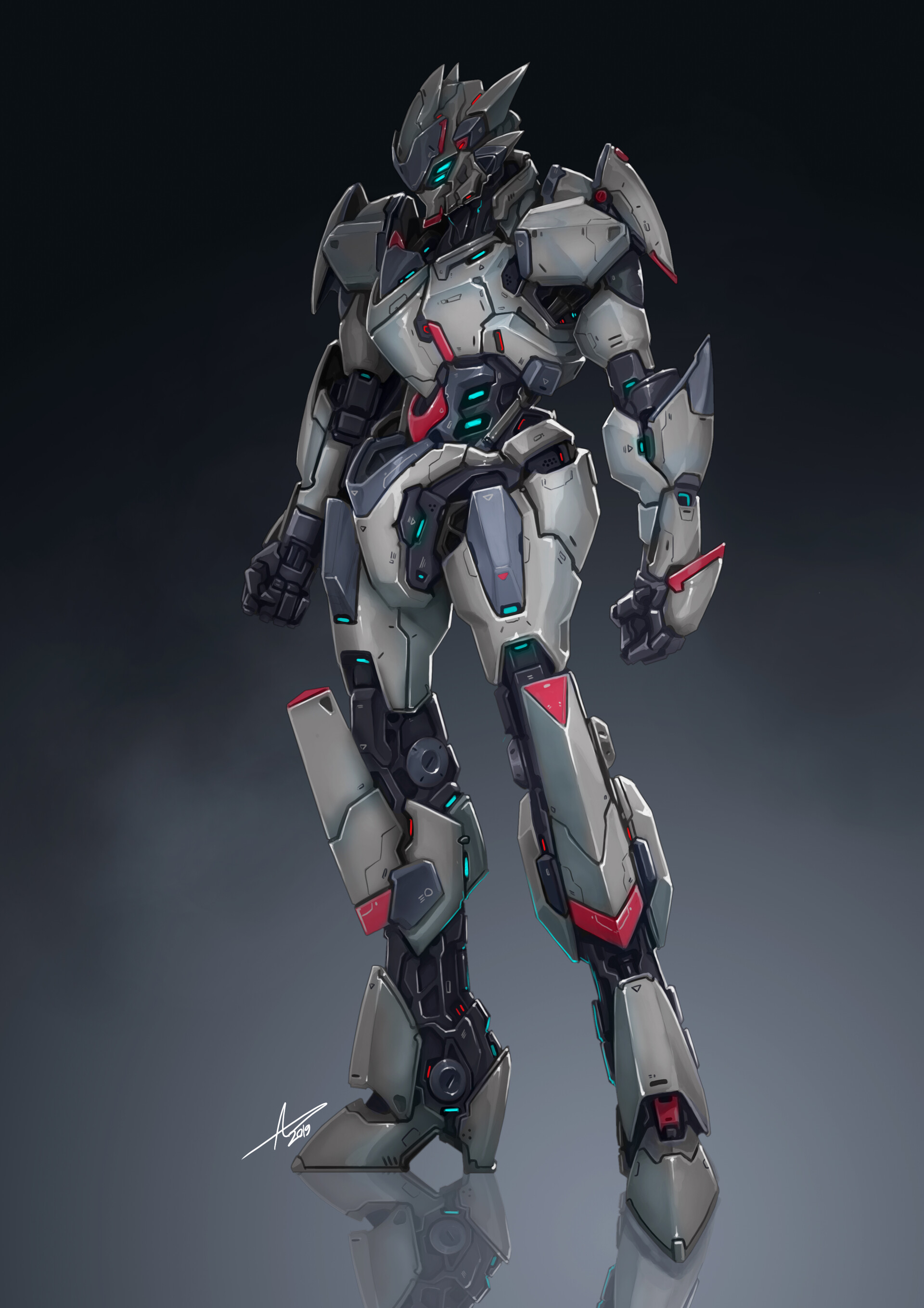 ArtStation - Mech Concept Commission II