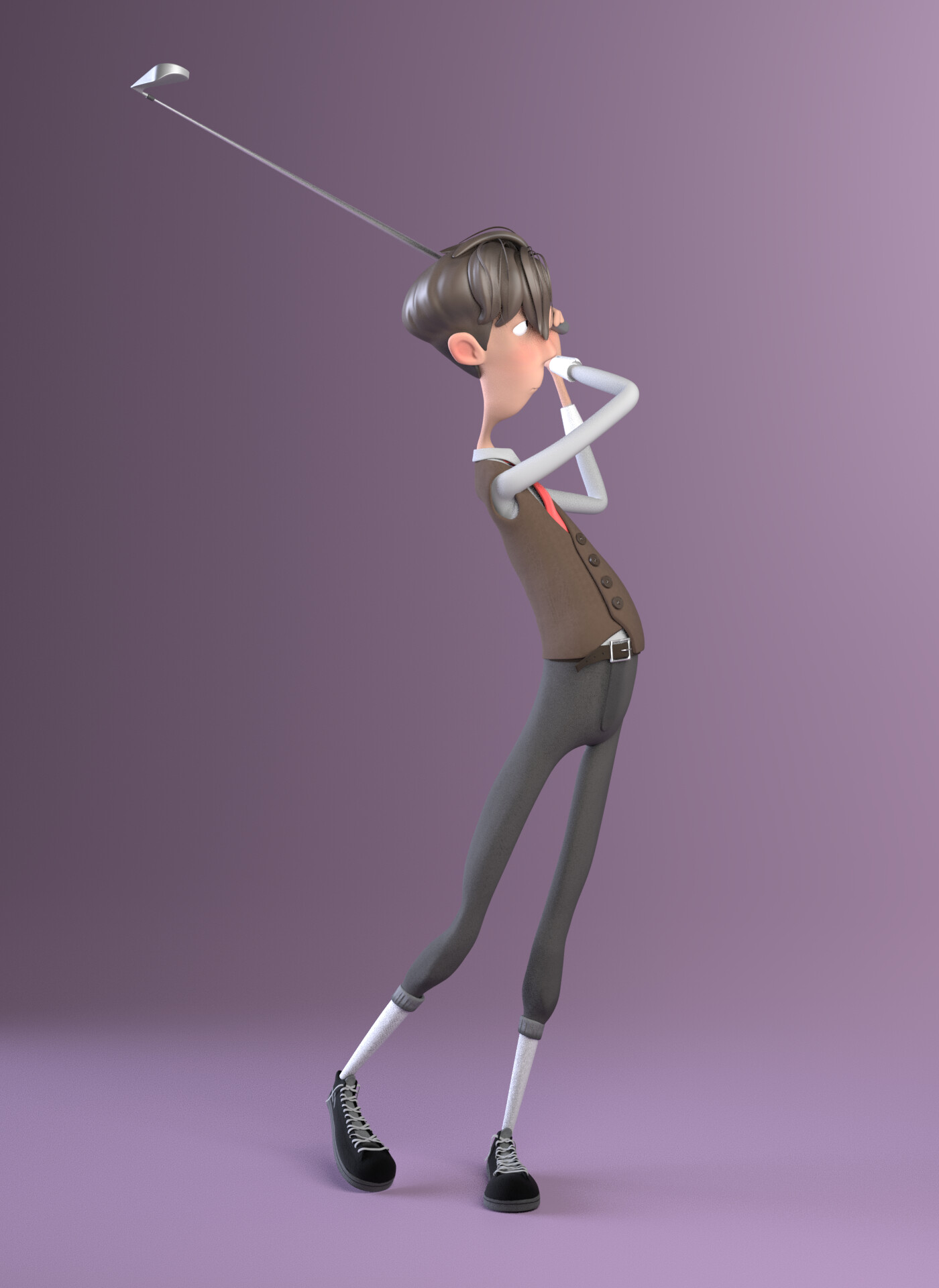 ArtStation - Golfer