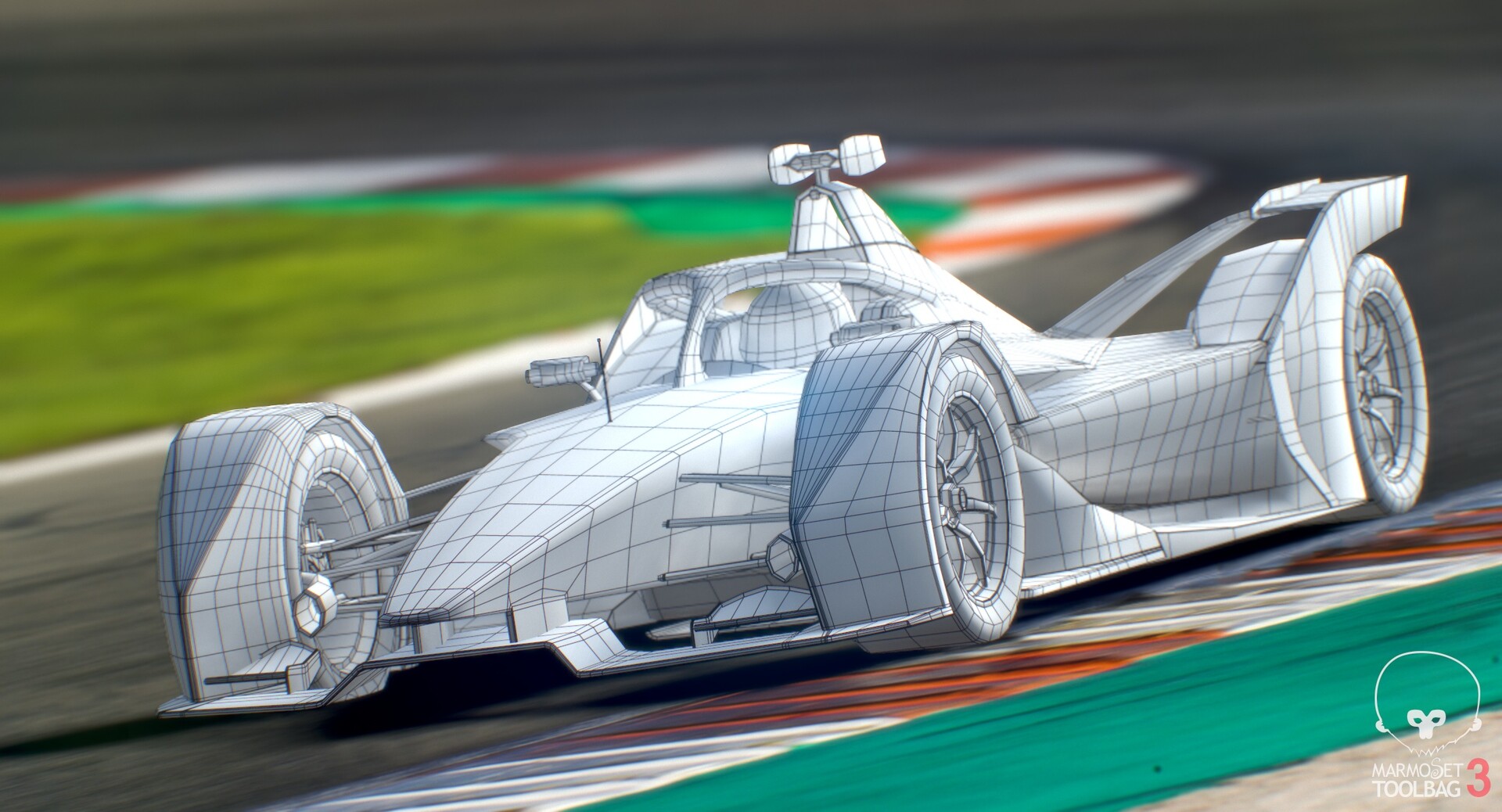 Oleksii Sergiyovych - Mahindra Racing Formula E Season 2019 2020 3D model