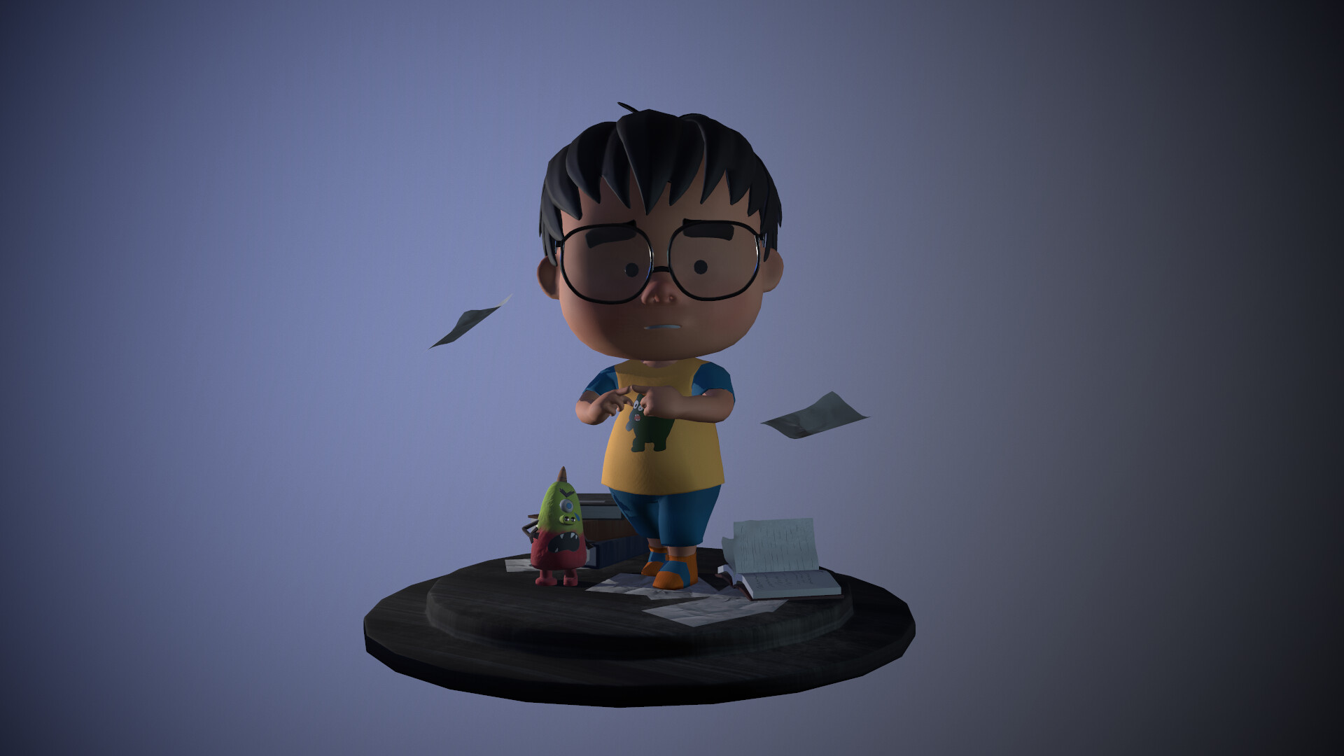 ArtStation - Orat Oret Character (upcoming short animation)