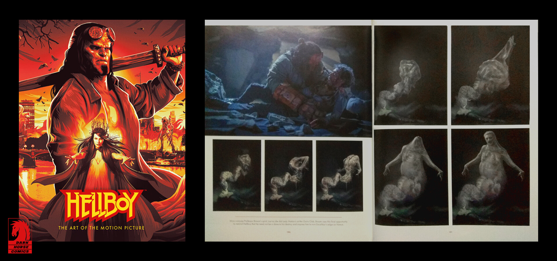 Ivan Roujev - HELLBOY : RISE OF THE BLOOD QUEEN / Broom's Ectoplasm Concept