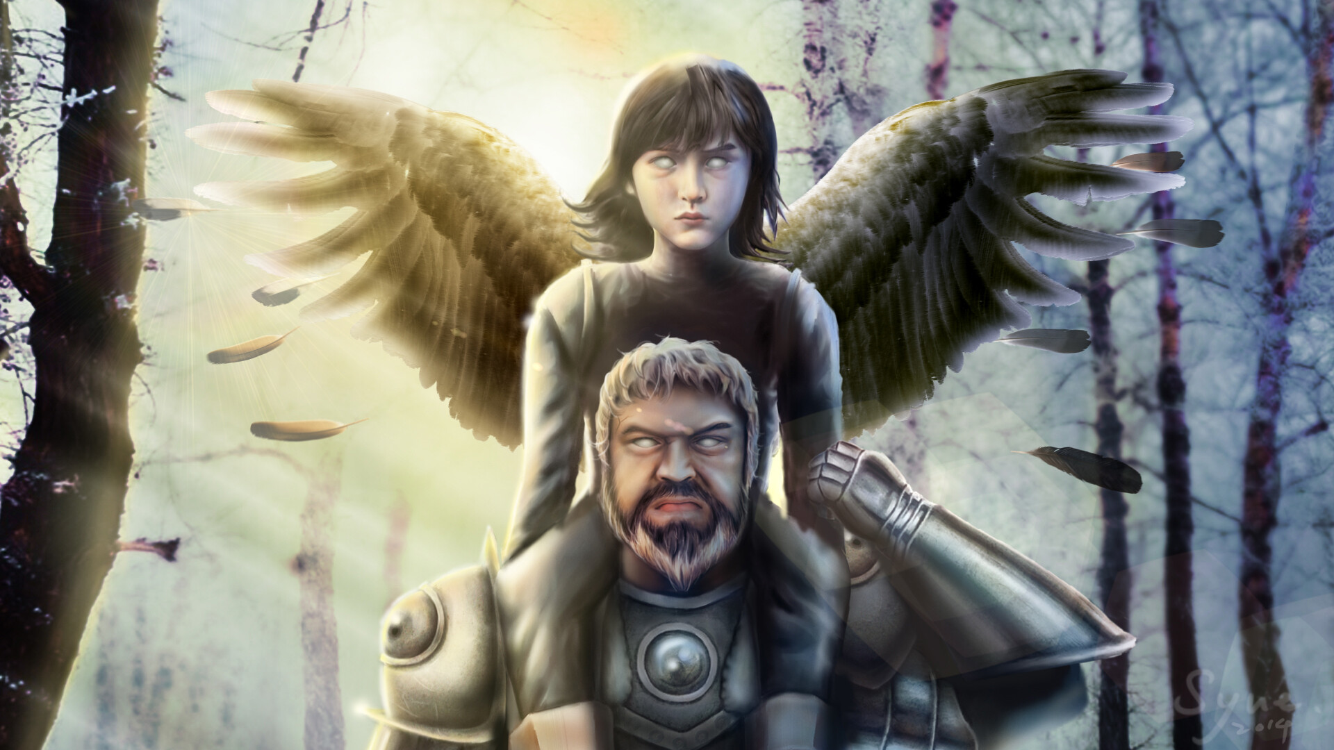 ArtStation - Three Eyed Raven 2014