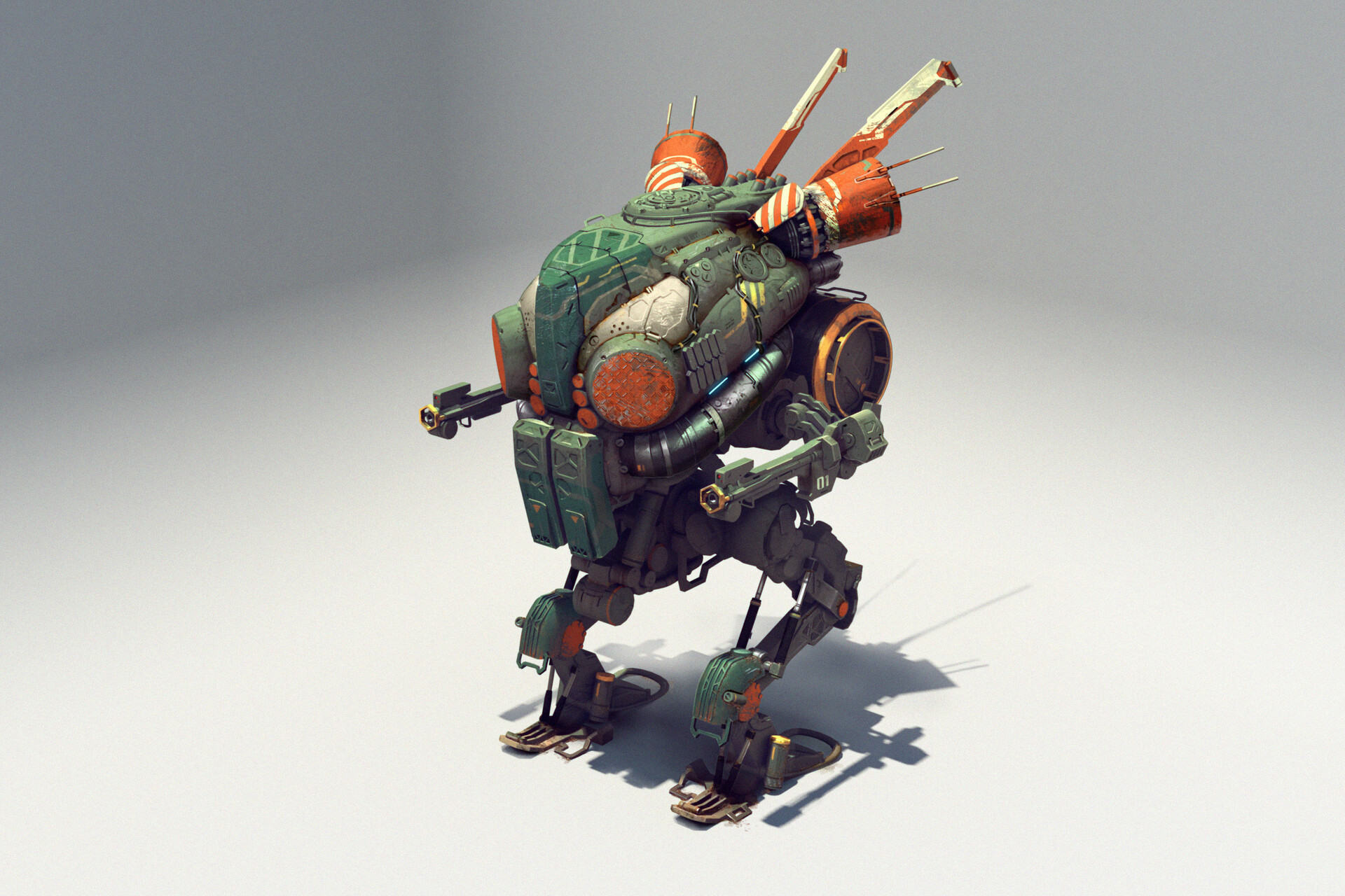 ArtStation - Mech 2