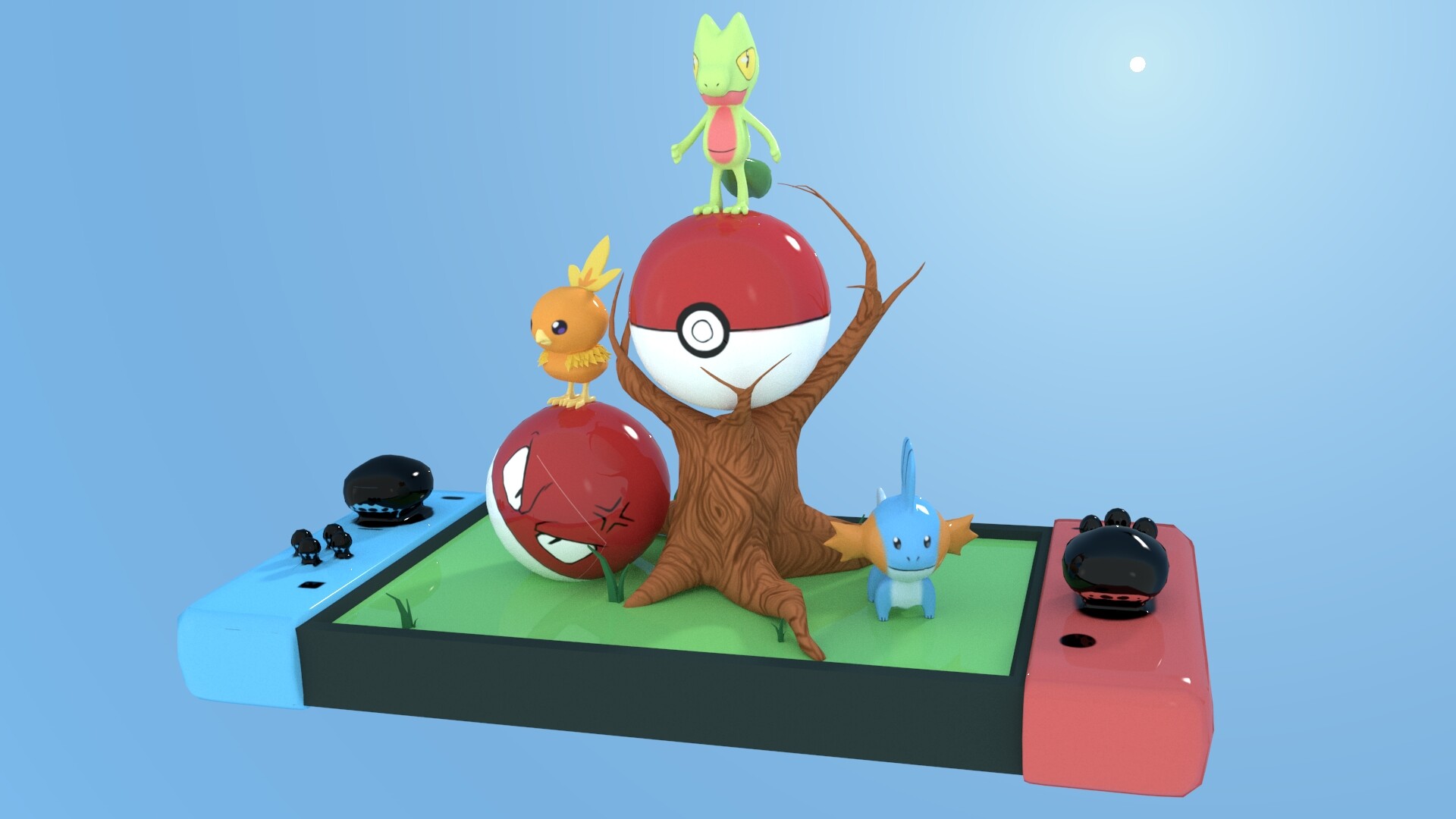 ArtStation - 3D Model: Simple Animal Characters